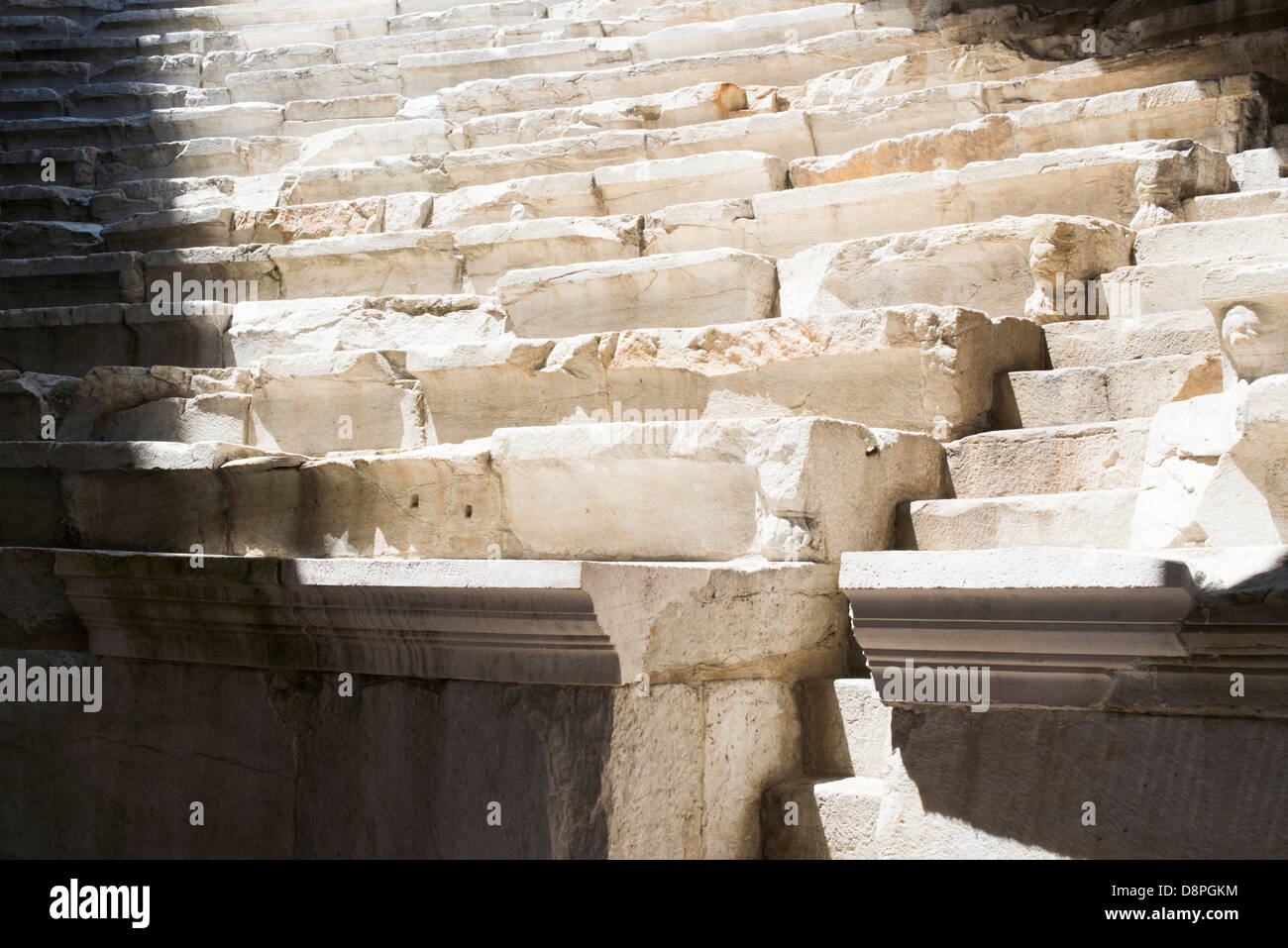 Stone artifacts. Ancient arena for struggles Stock Photo - Alamy