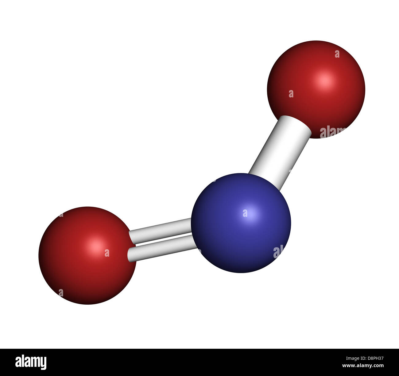 Nitrite (NO2-) anion. Nitrite salts are used in the curing of meat ...