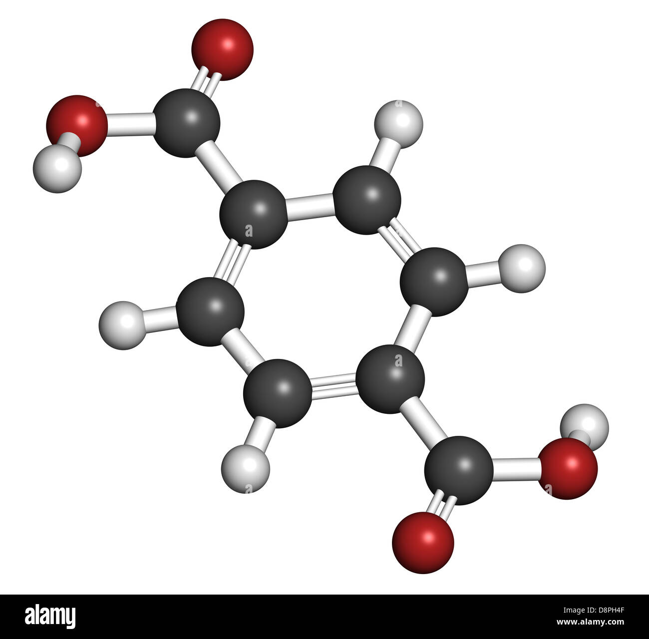 Terephthalic acid, polyester (PET, polyethylene terephthalate) plastic ...