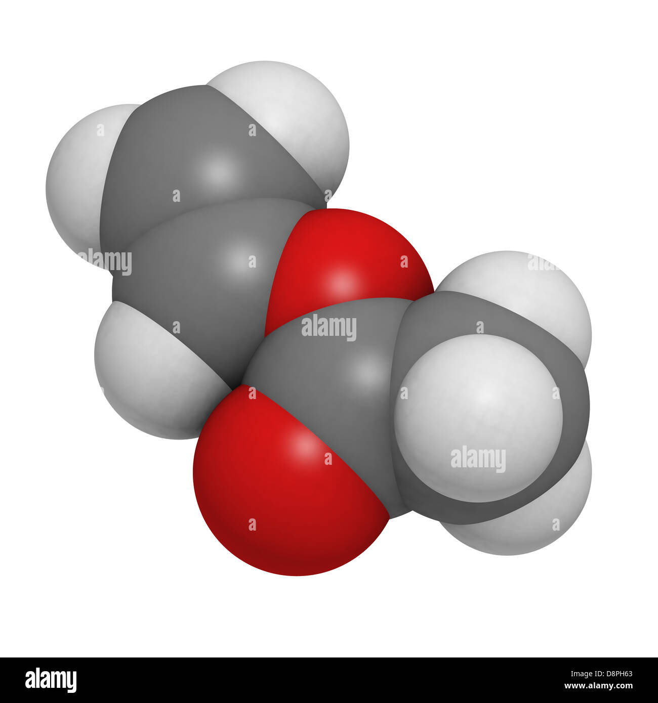 Vinyl acetate, polyvinyl acetate (PVA, PVAc) glue building block. PVA ...