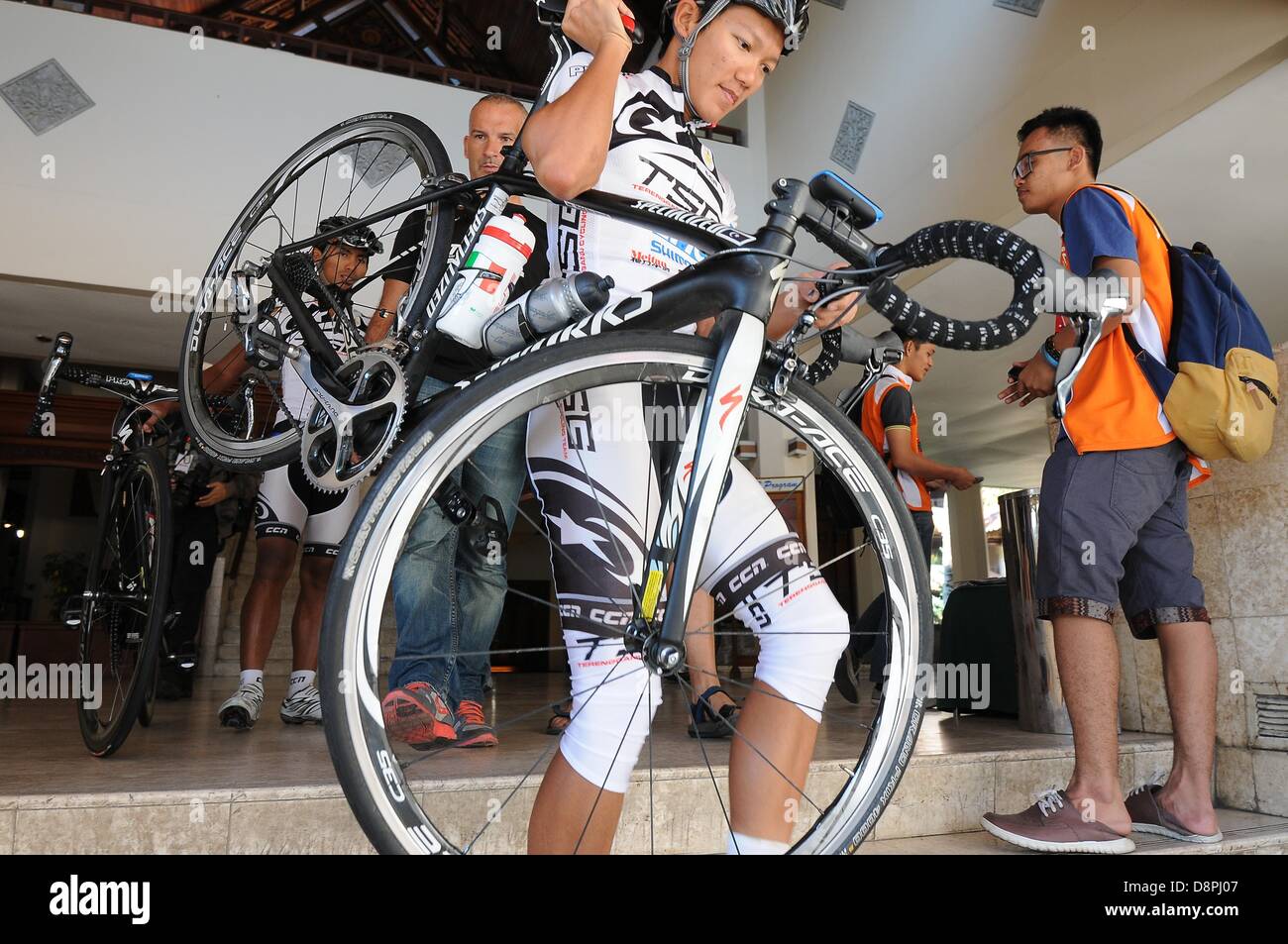 6 day bike rider hi-res stock photography and images - Alamy