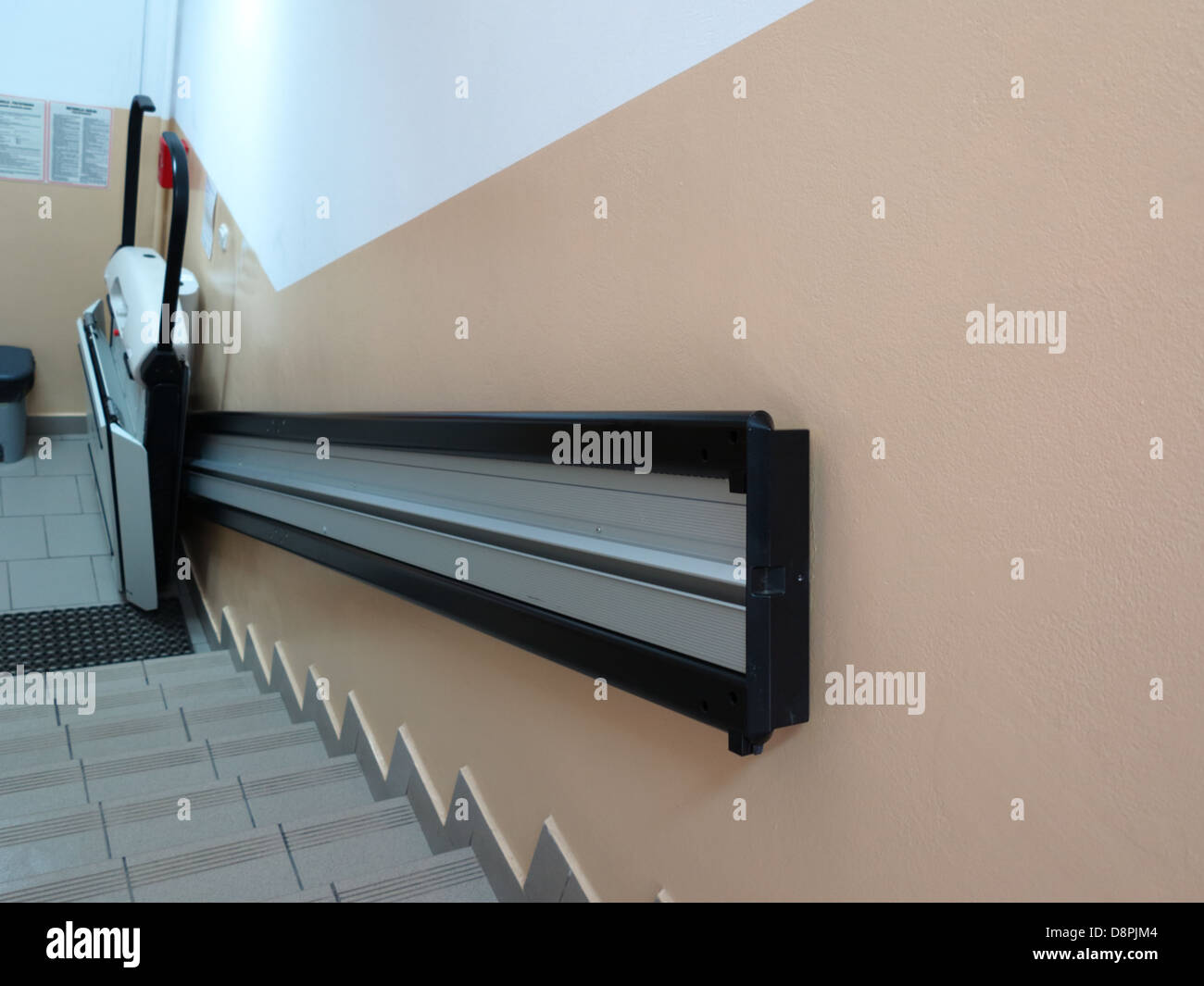 handicap elevator, special lift for invalid wheelchair Stock Photo - Alamy