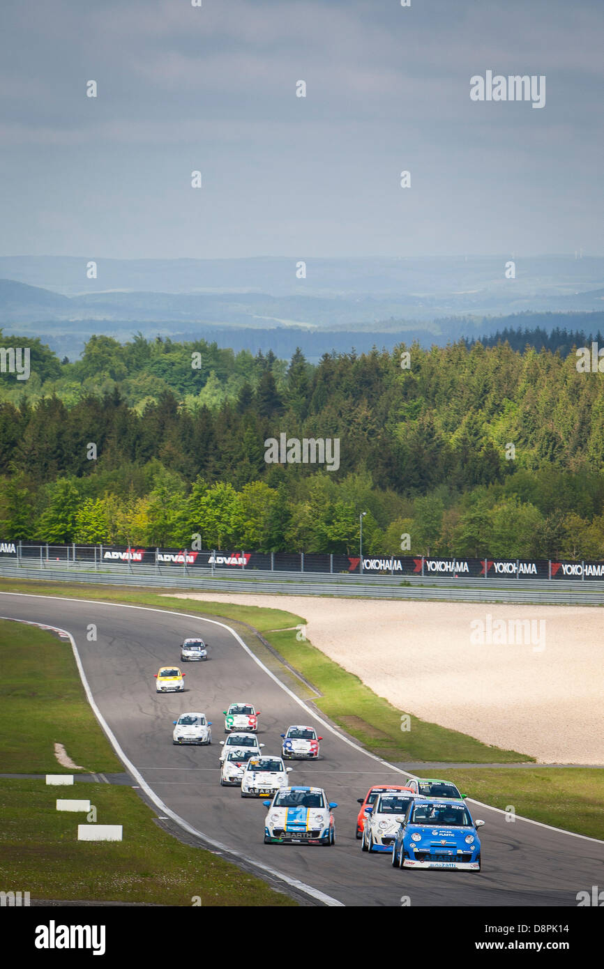 Nurburg, Germany. 1st June 2013. European Abarth Trophy - Race 1 ...