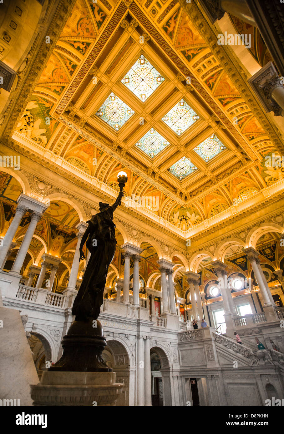 Library of congress building interior hi-res stock photography and ...