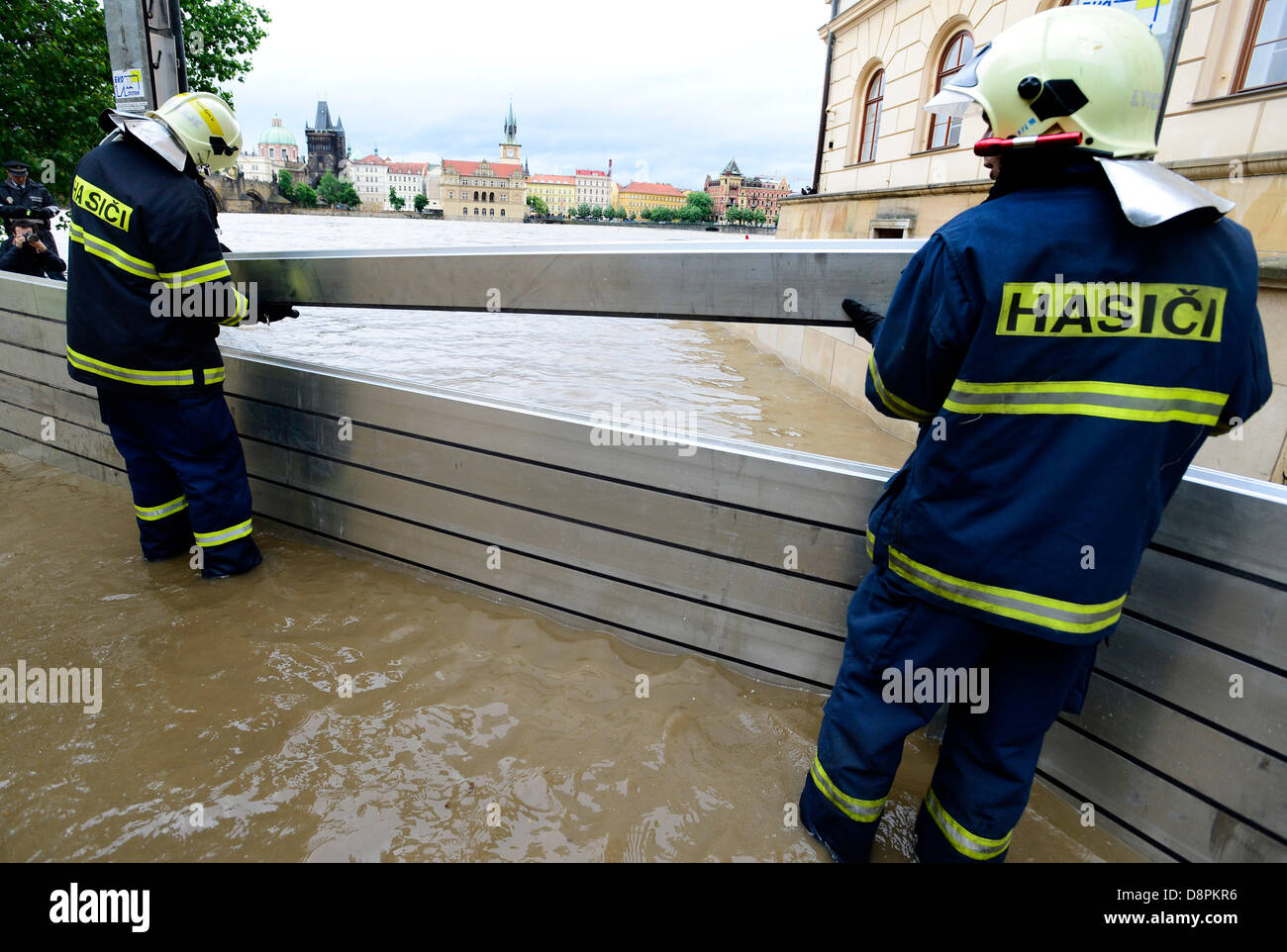 Prague flood barrier hi-res stock photography and images - Alamy