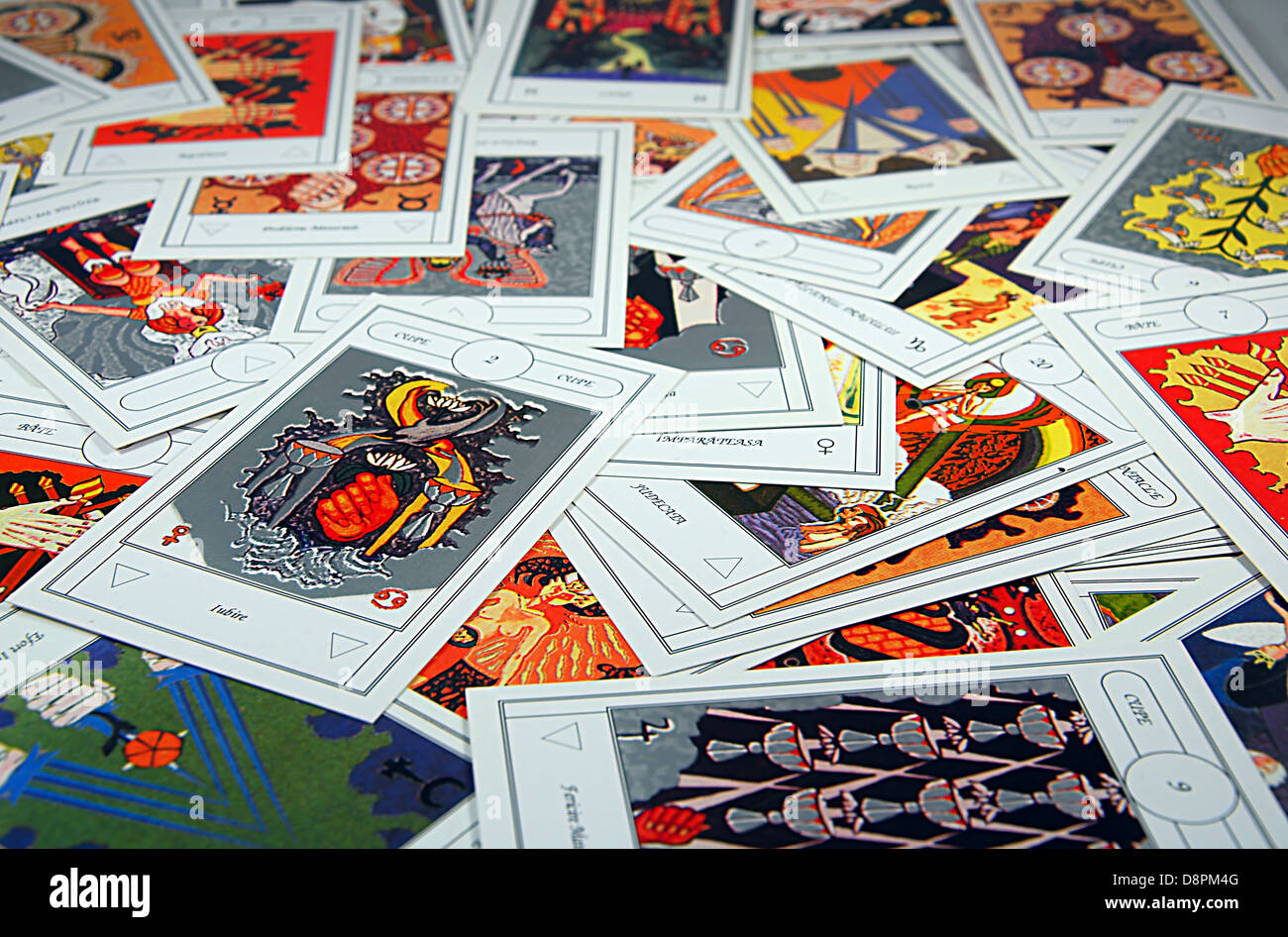 Tarot pack hi-res stock photography and images - Alamy