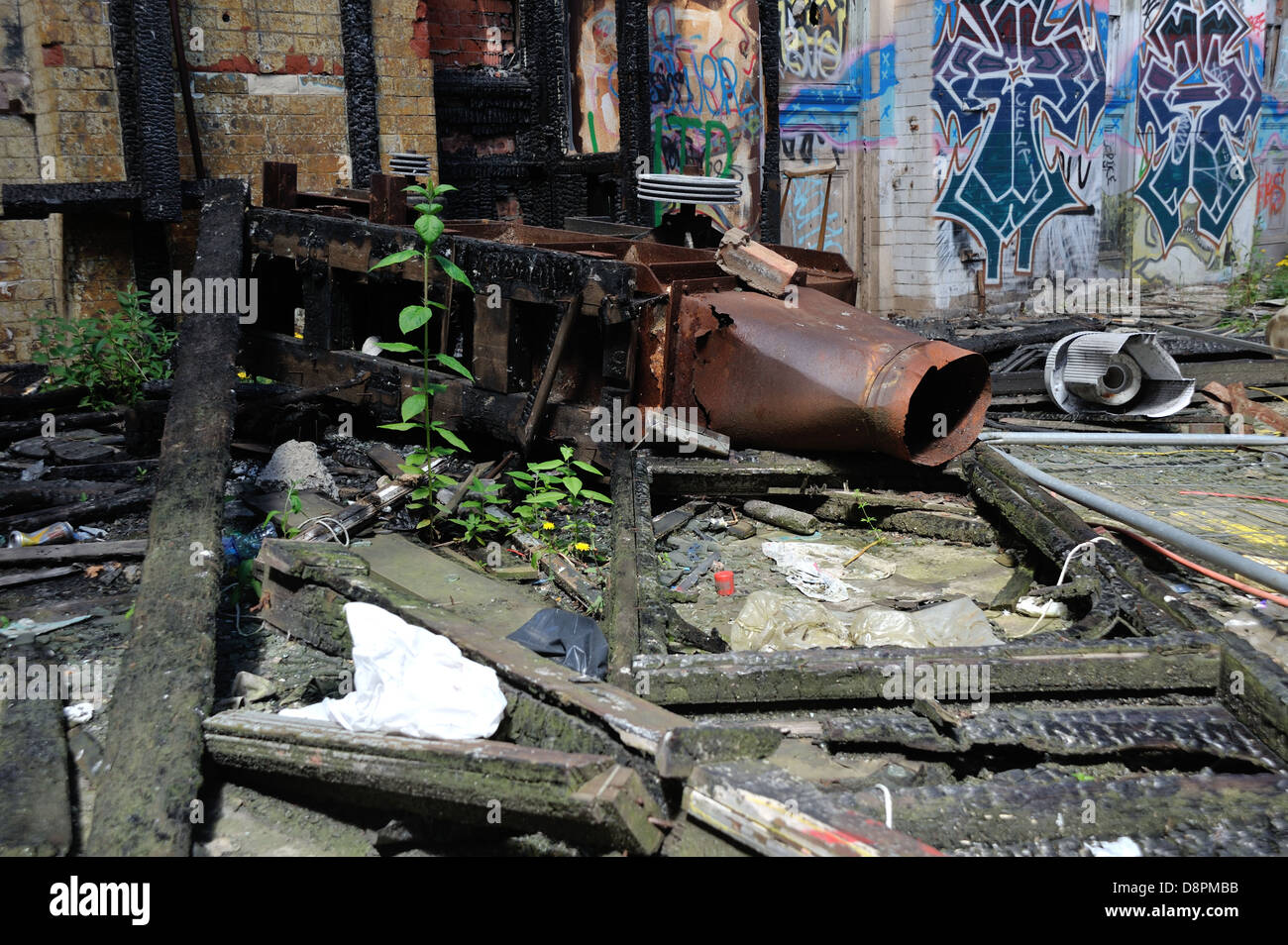 Derelict Building, Edinburgh Stock Photo - Alamy