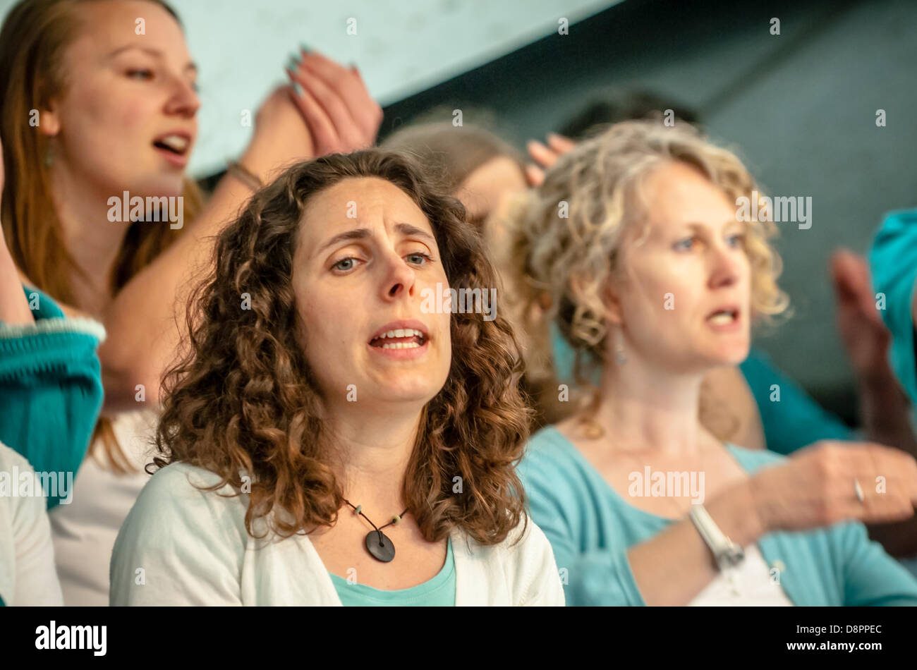 World Music Choirs performing on day 2 of the Exeter Respect Festival ...