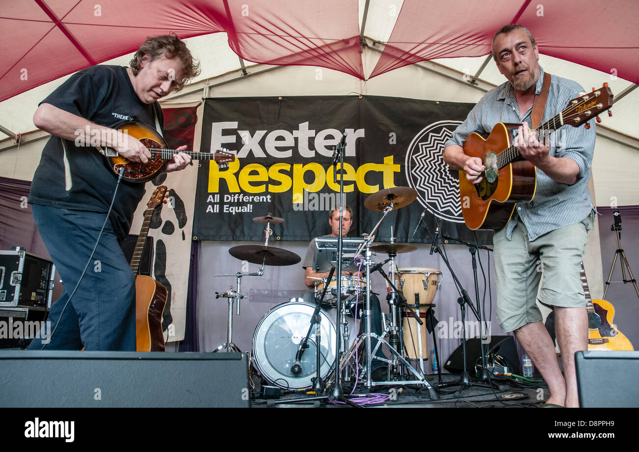 FOS Bros performing on day 2 of the Exeter Respect Festival 2013 in ...