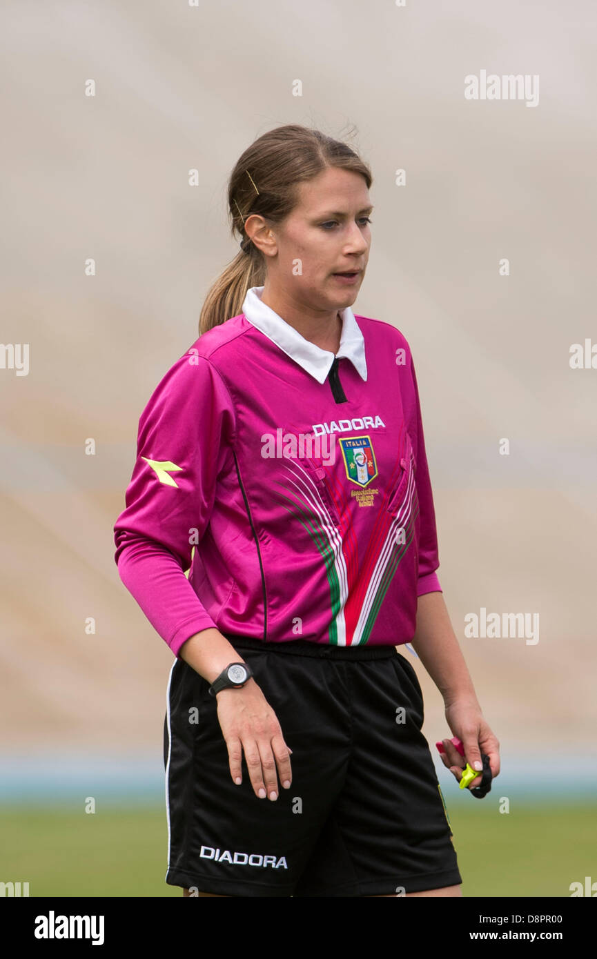 Francesca Campagnolo (Referee), MAY 31, 2013 - Football / Soccer ...