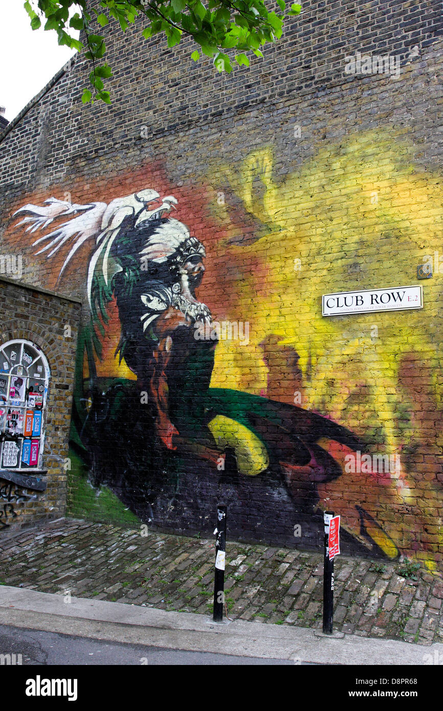 Street Art seen around the Shoreditch (Club Row) area of London,locally ...