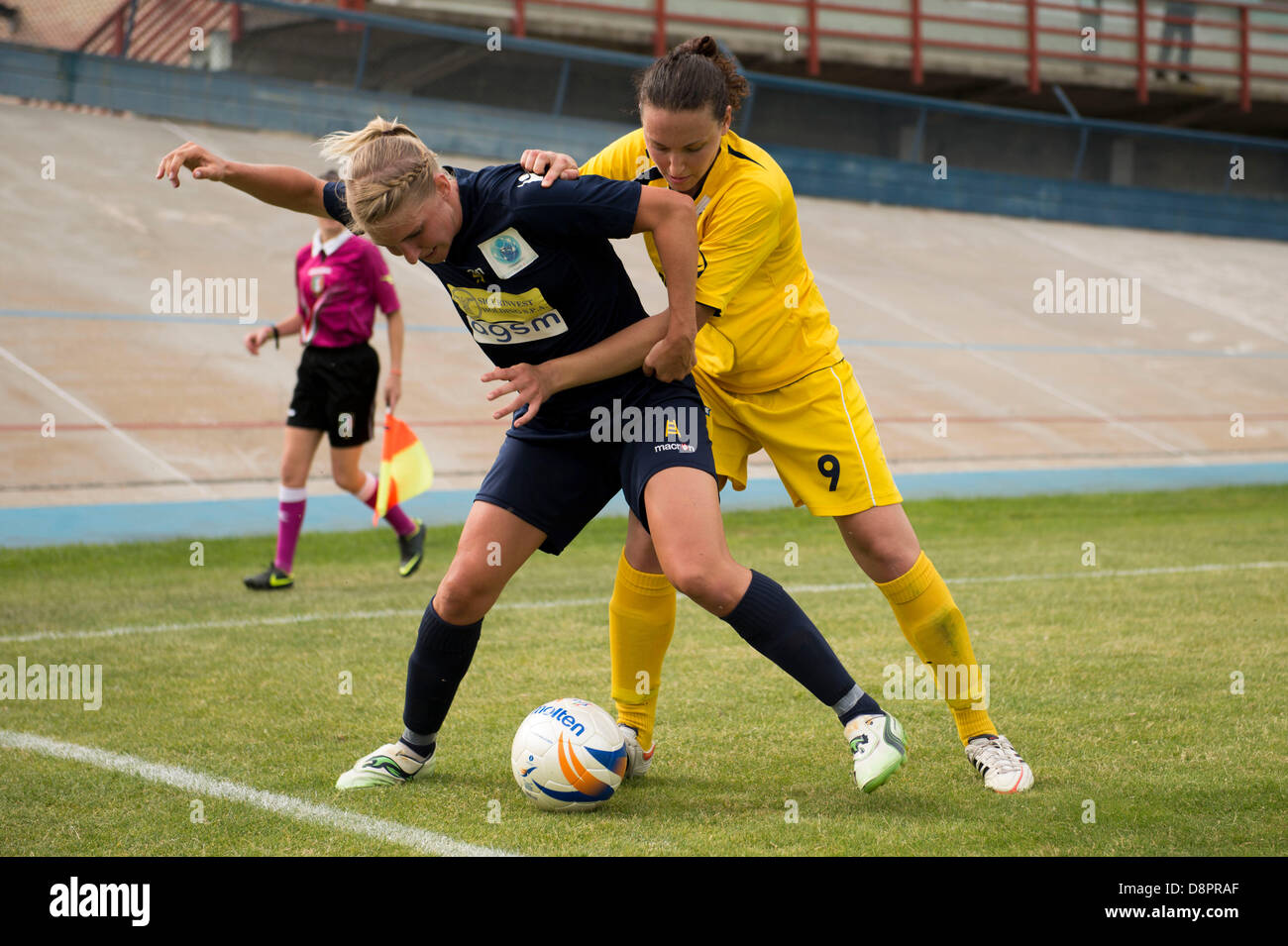 Maria Karlsson (Bardolino), Ilaria Mauro (Tavagnacco), MAY 31, 2013 ...
