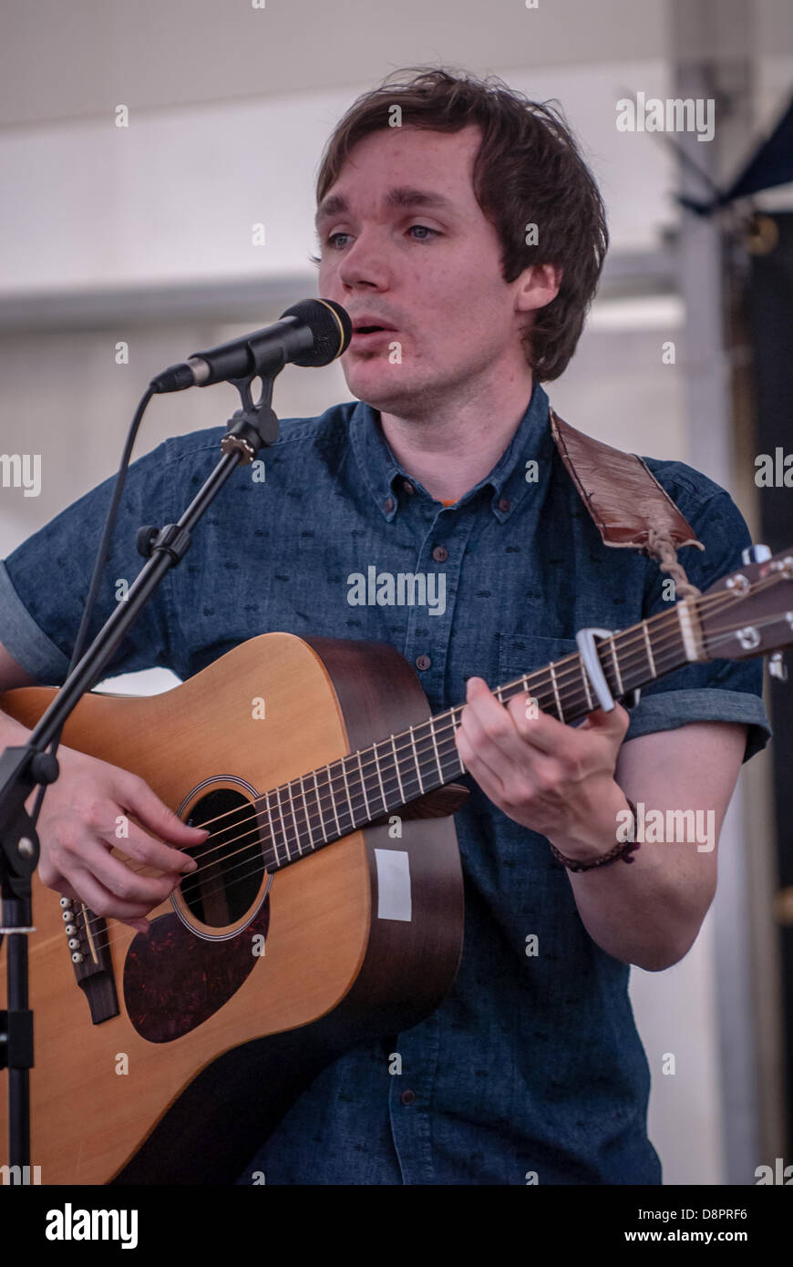 Tobias Ben Jacob performing on day 2 of the Exeter Respect Festival ...