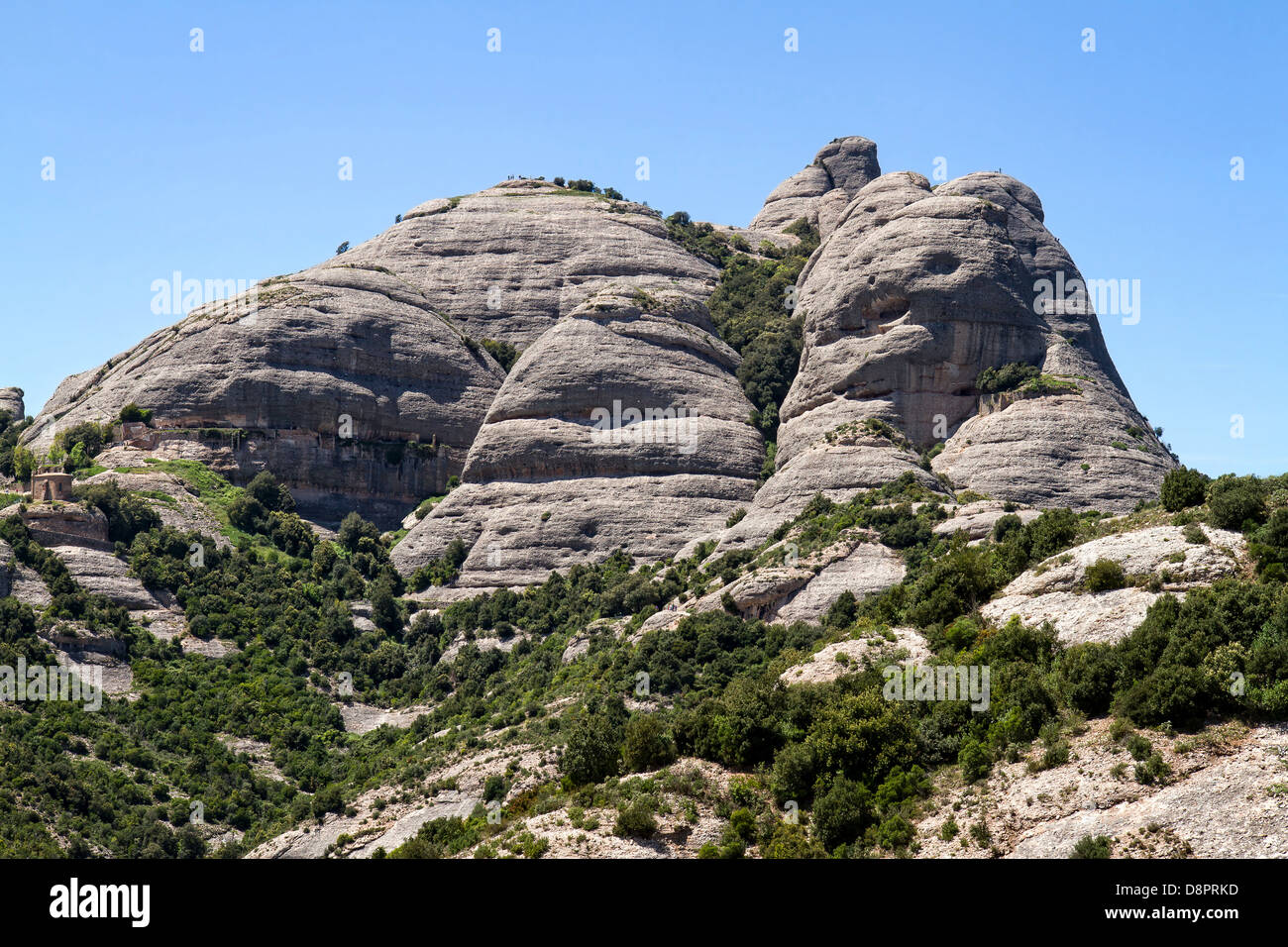 View of Montserrat mountains Stock Photo - Alamy