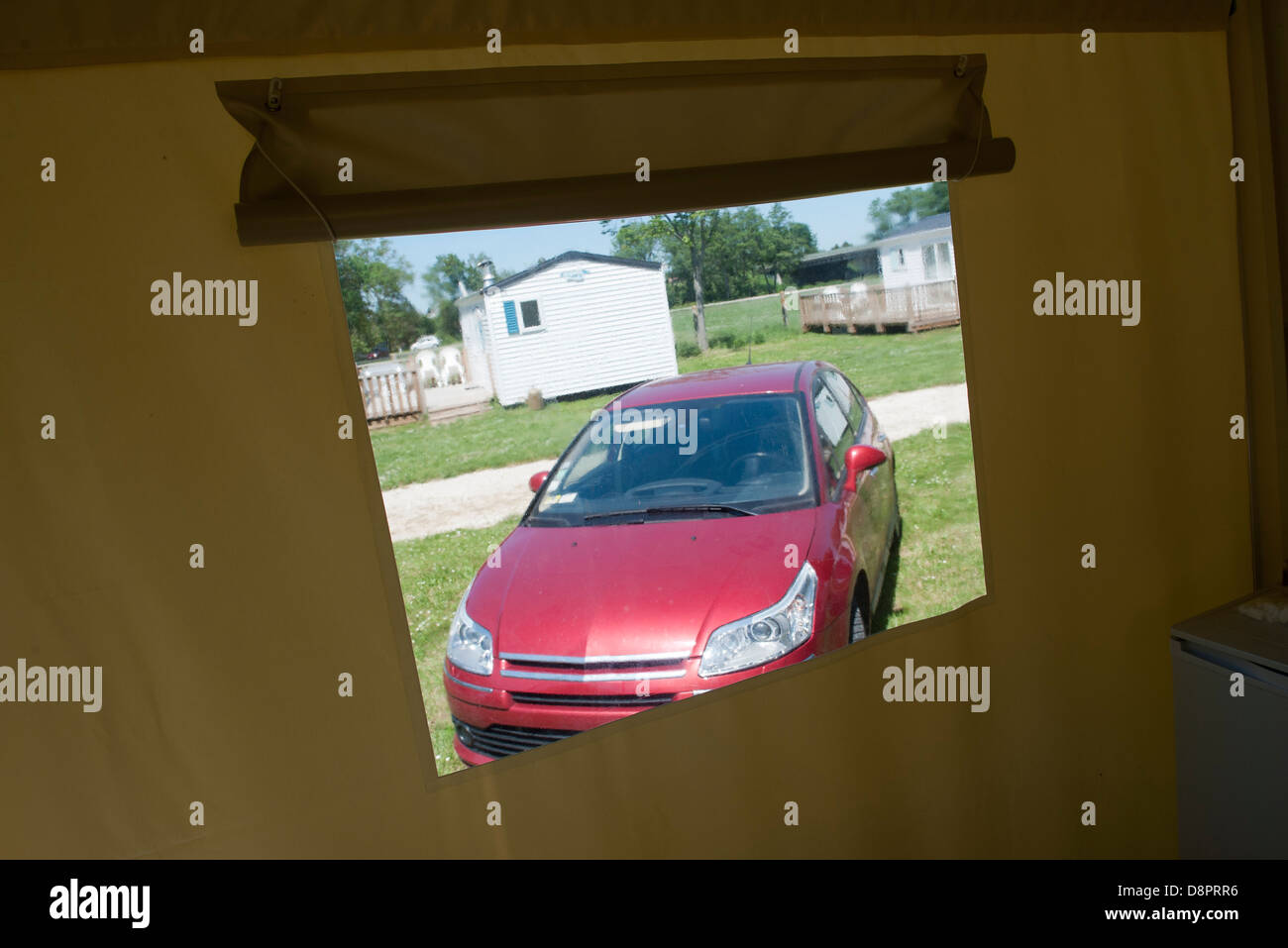 Car through window house hi-res stock photography and images - Alamy