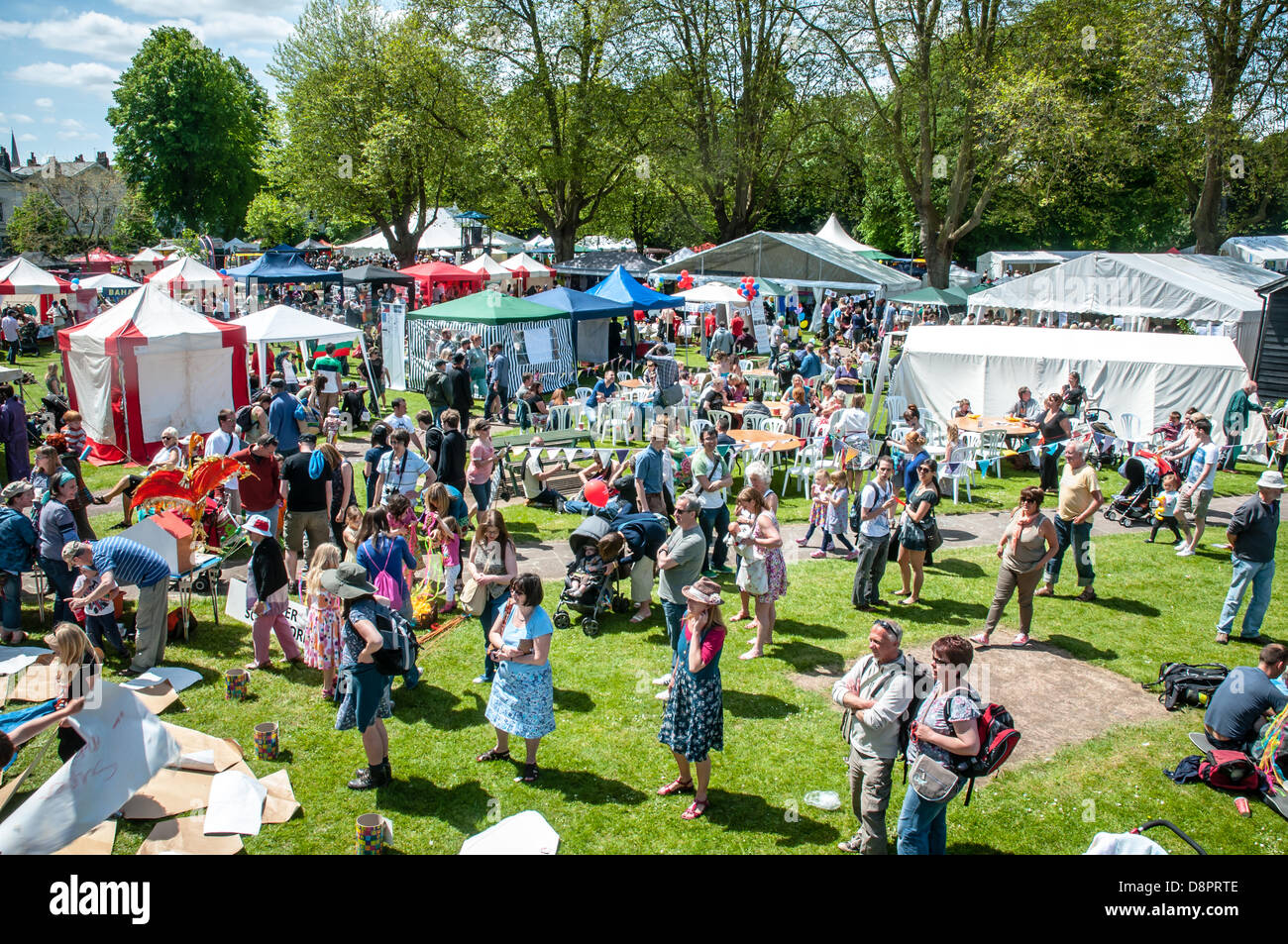 The attendance at the Exeter Respect Festival 2013 in Belmont Park ...