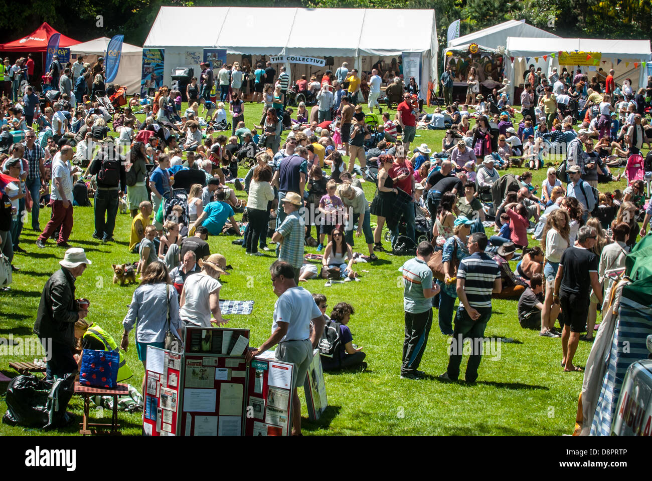 The attendance at the Exeter Respect Festival 2013 in Belmont Park ...