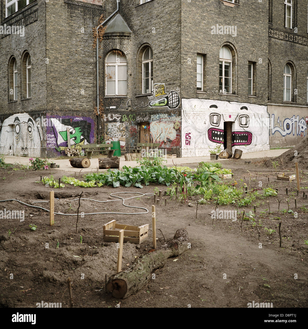 German urban gardens hi-res stock photography and images - Alamy