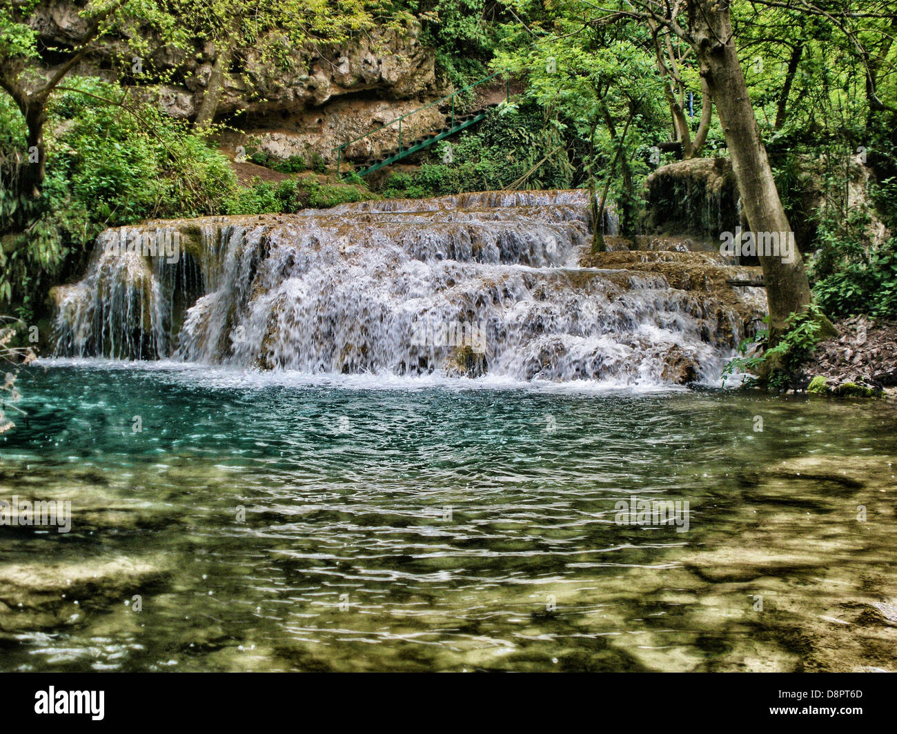 bulgaria krushuna waterfall cascade water nature Stock Photo - Alamy