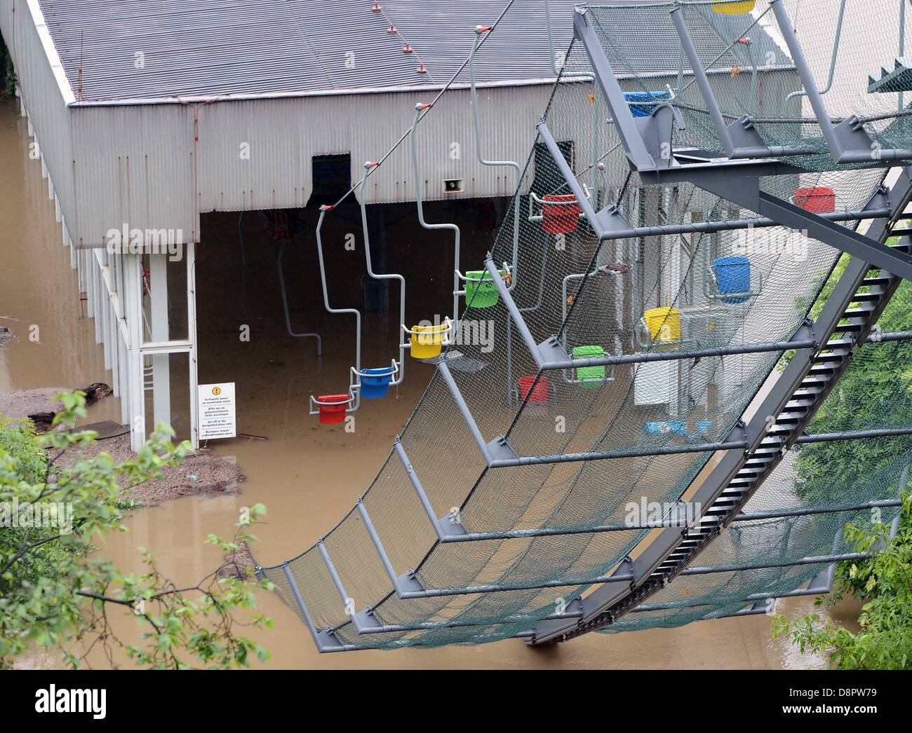 Swollen vltava river floods hi-res stock photography and images - Alamy