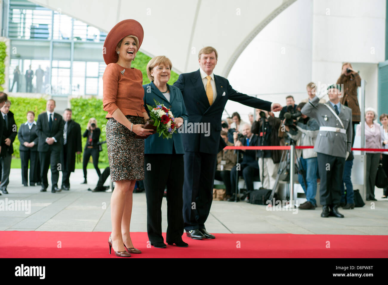Merkel willem alexander hi-res stock photography and images - Alamy