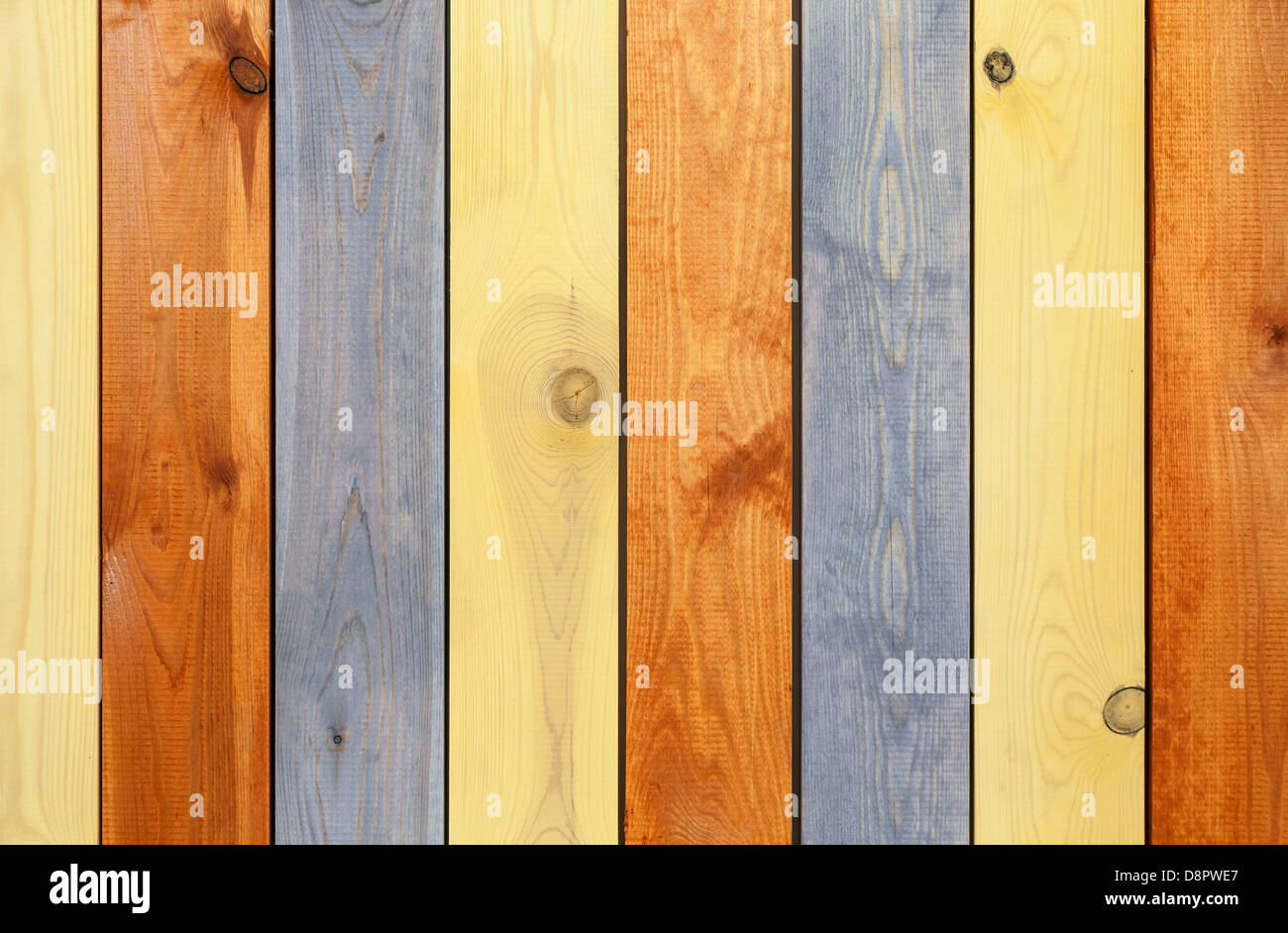 Background texture of colorful wooden lining boards wall Stock Photo ...