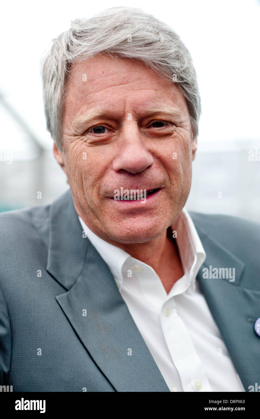 Hay Festival, Powys, Wales, UK, Sunday 2 June 2013 Pictured: Nick Ross ...