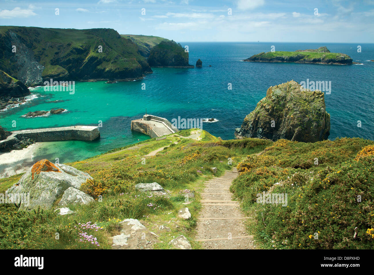 Mullion cove in cornwall hi-res stock photography and images - Alamy
