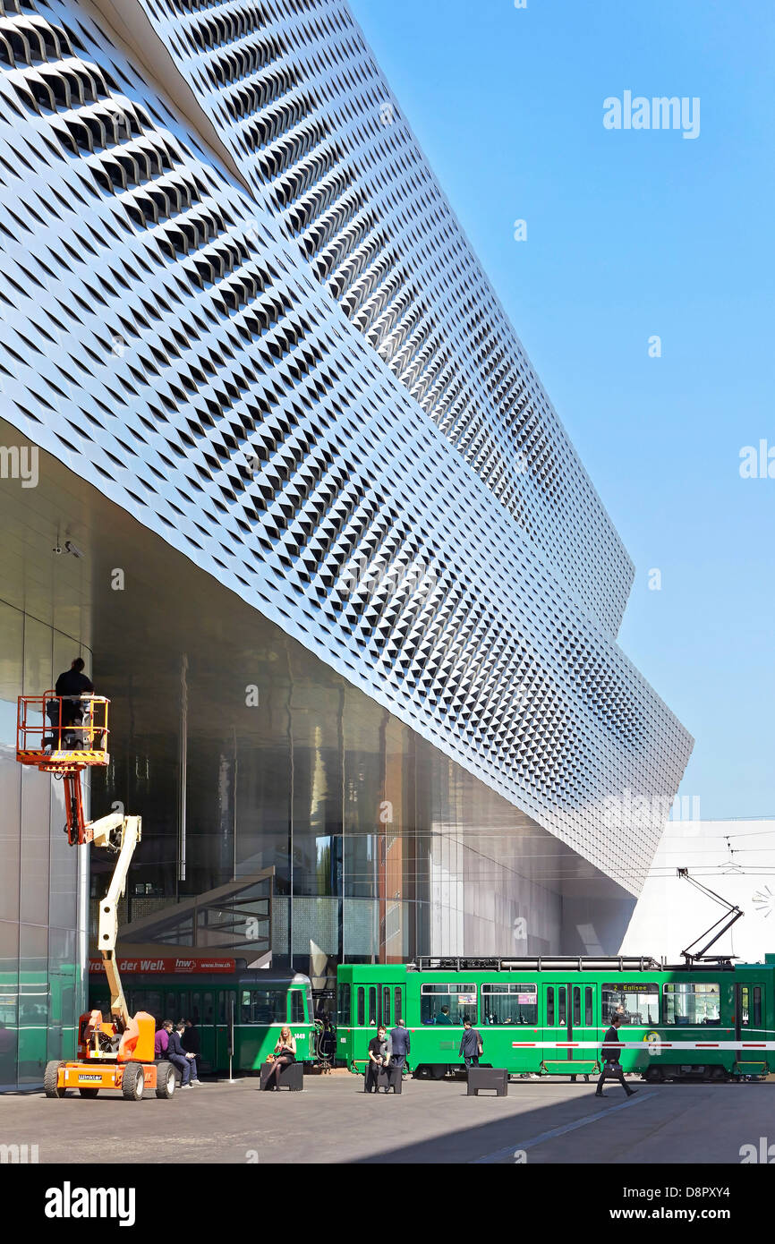 Messe Basel - New Messe Hall, Basel, Switzerland. Architect: Herzog ...