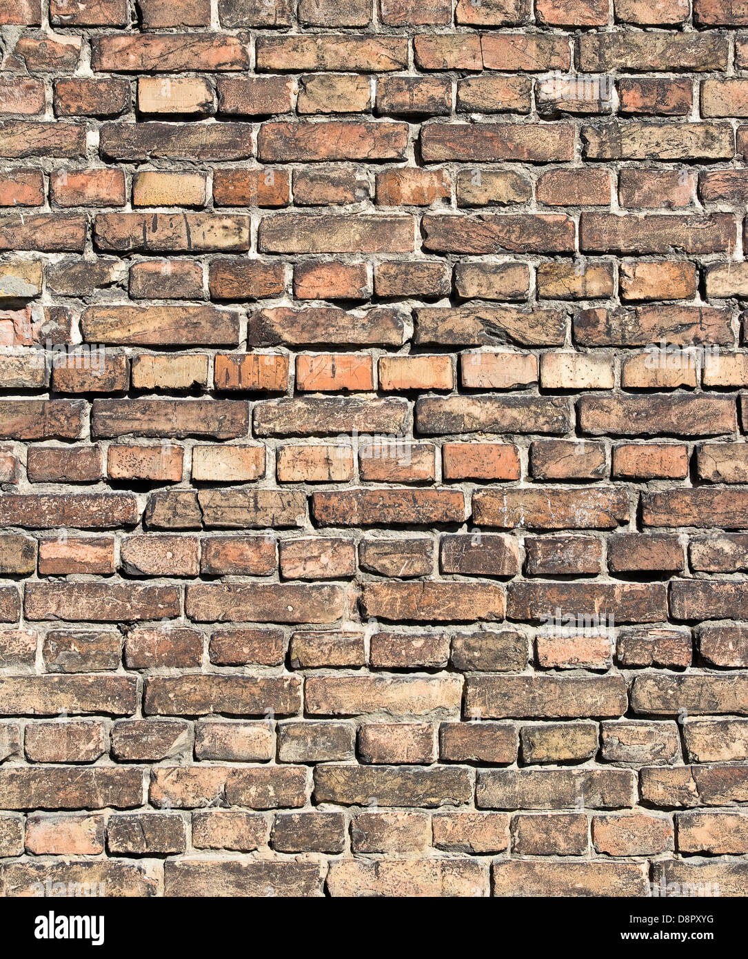 old, weathered brick wall texture background Stock Photo - Alamy
