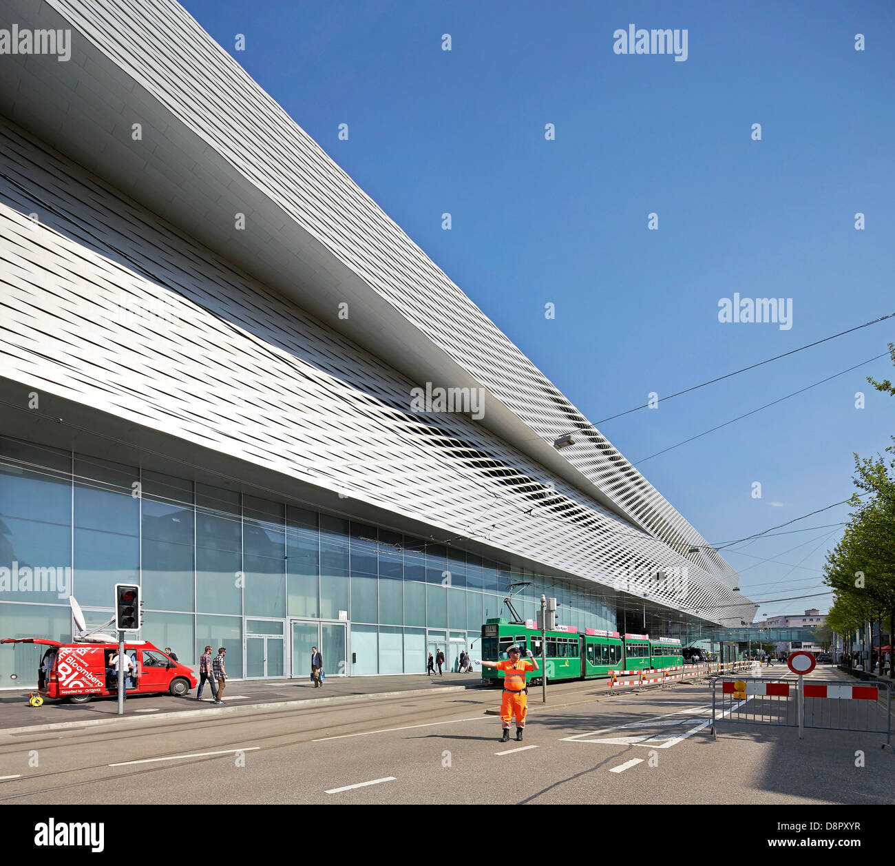 Messe Basel - New Messe Hall, Basel, Switzerland. Architect: Herzog ...