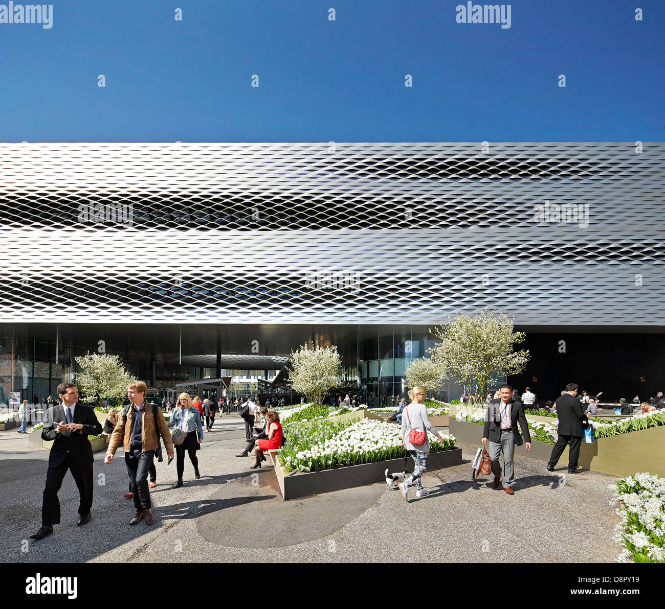 Messe Basel - New Messe Hall, Basel, Switzerland. Architect: Herzog ...