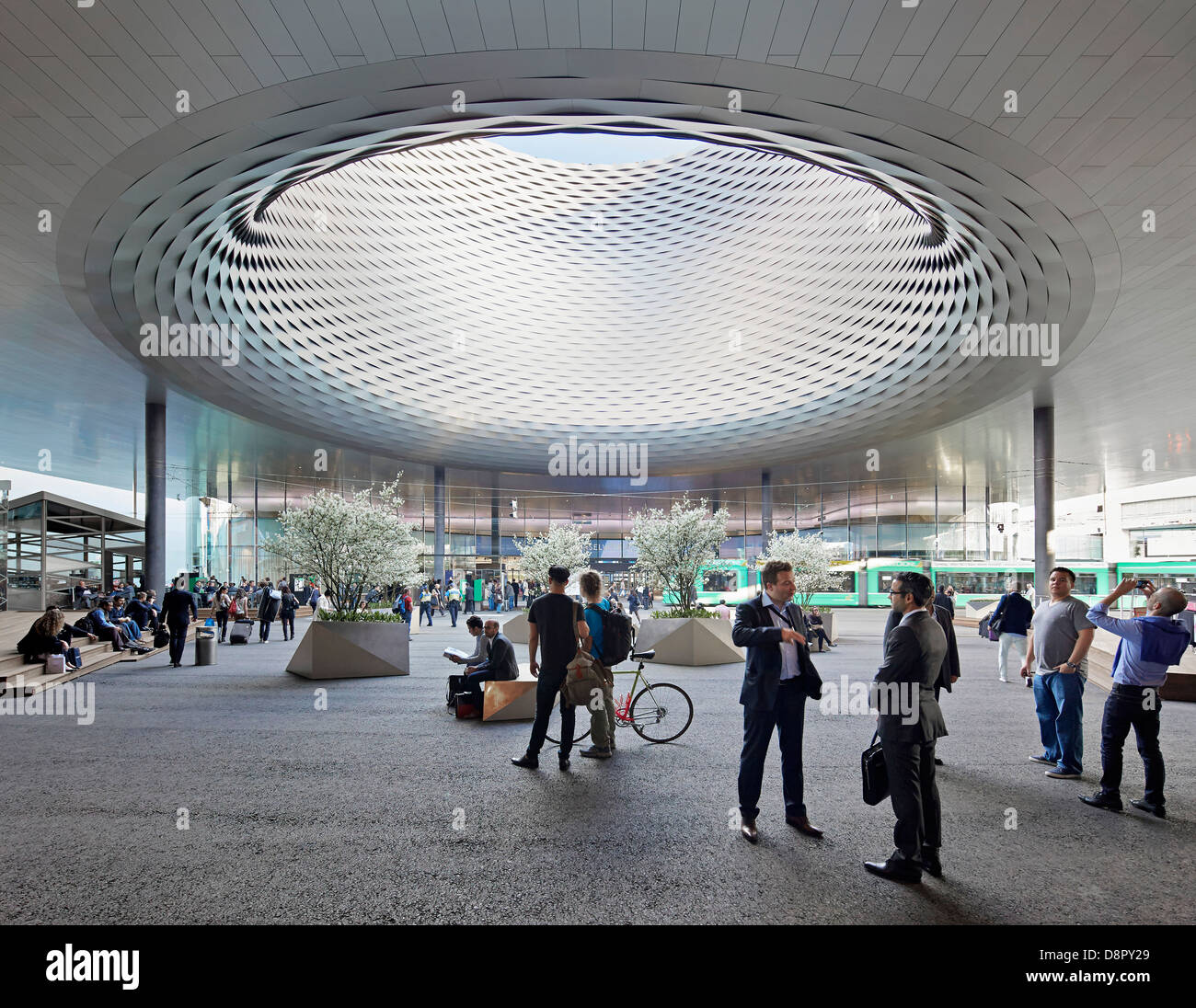 Messe Basel - New Messe Hall, Basel, Switzerland. Architect: Herzog ...