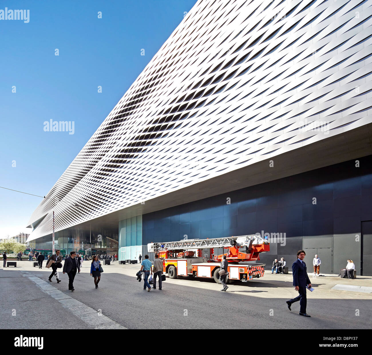 Messe Basel - New Messe Hall, Basel, Switzerland. Architect: Herzog ...