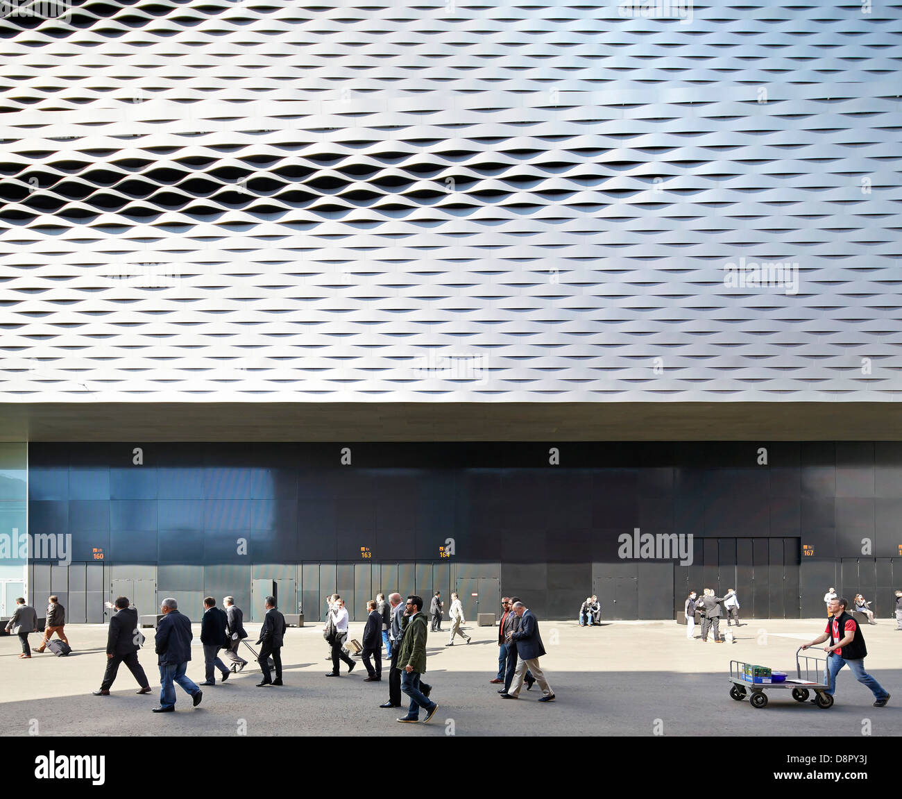 Messe Basel - New Messe Hall, Basel, Switzerland. Architect: Herzog ...