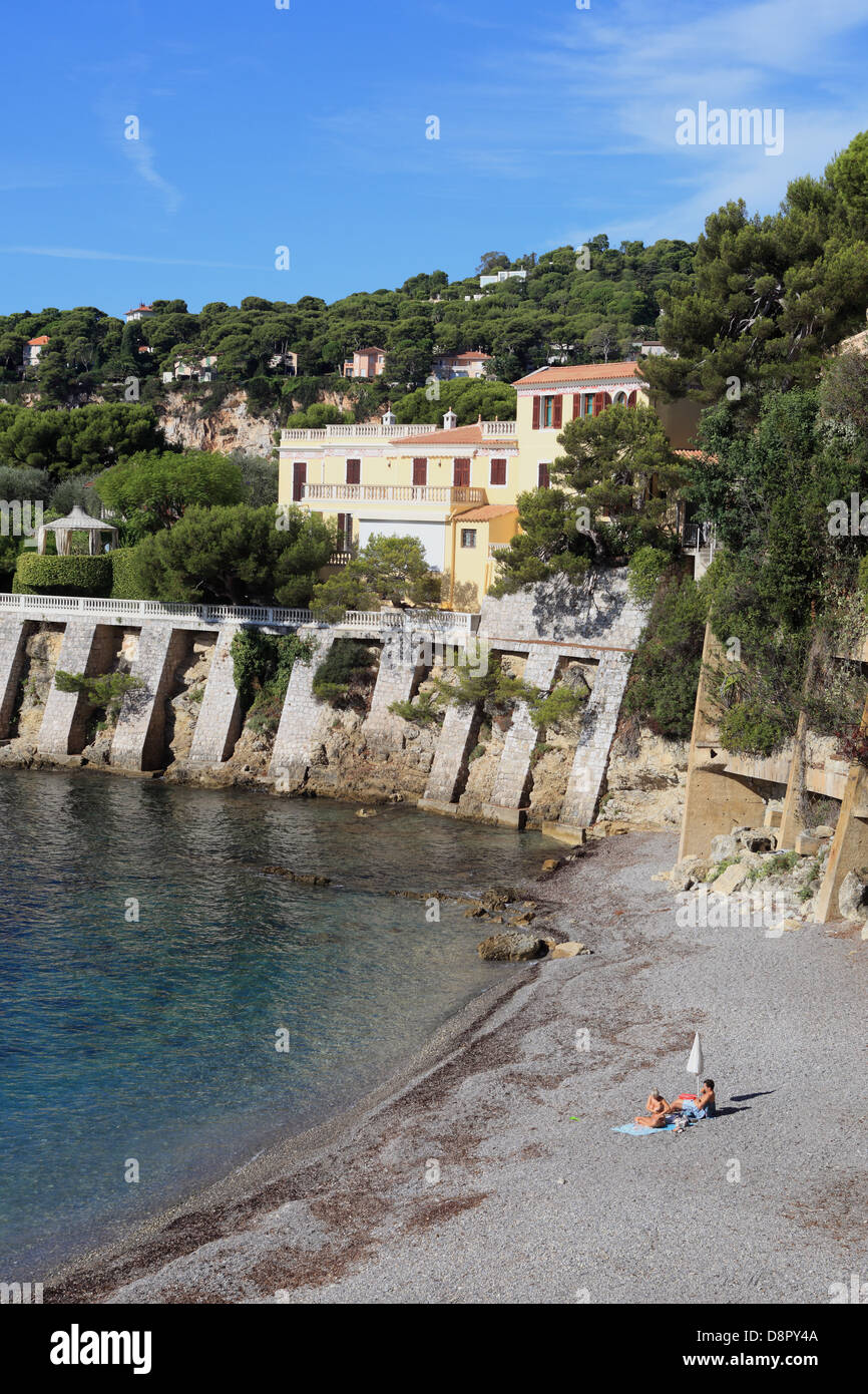 Cap ferrat beach hi-res stock photography and images - Alamy