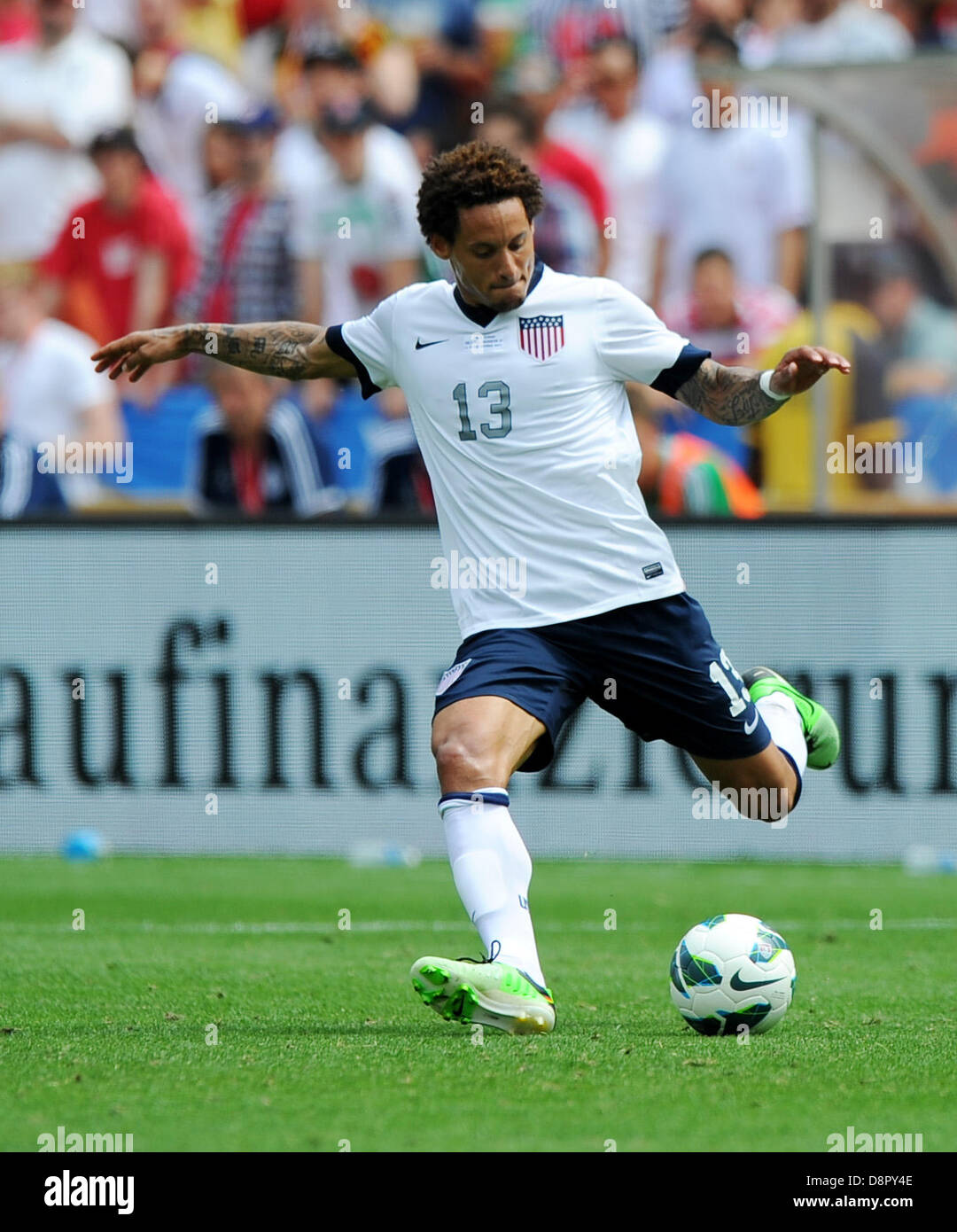 Jermaine Jones of the USA during the international friendly soccer ...