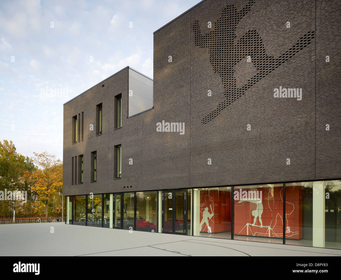 Fontys Sports College, Eindhoven, Netherlands. Architect: mecanoo ...