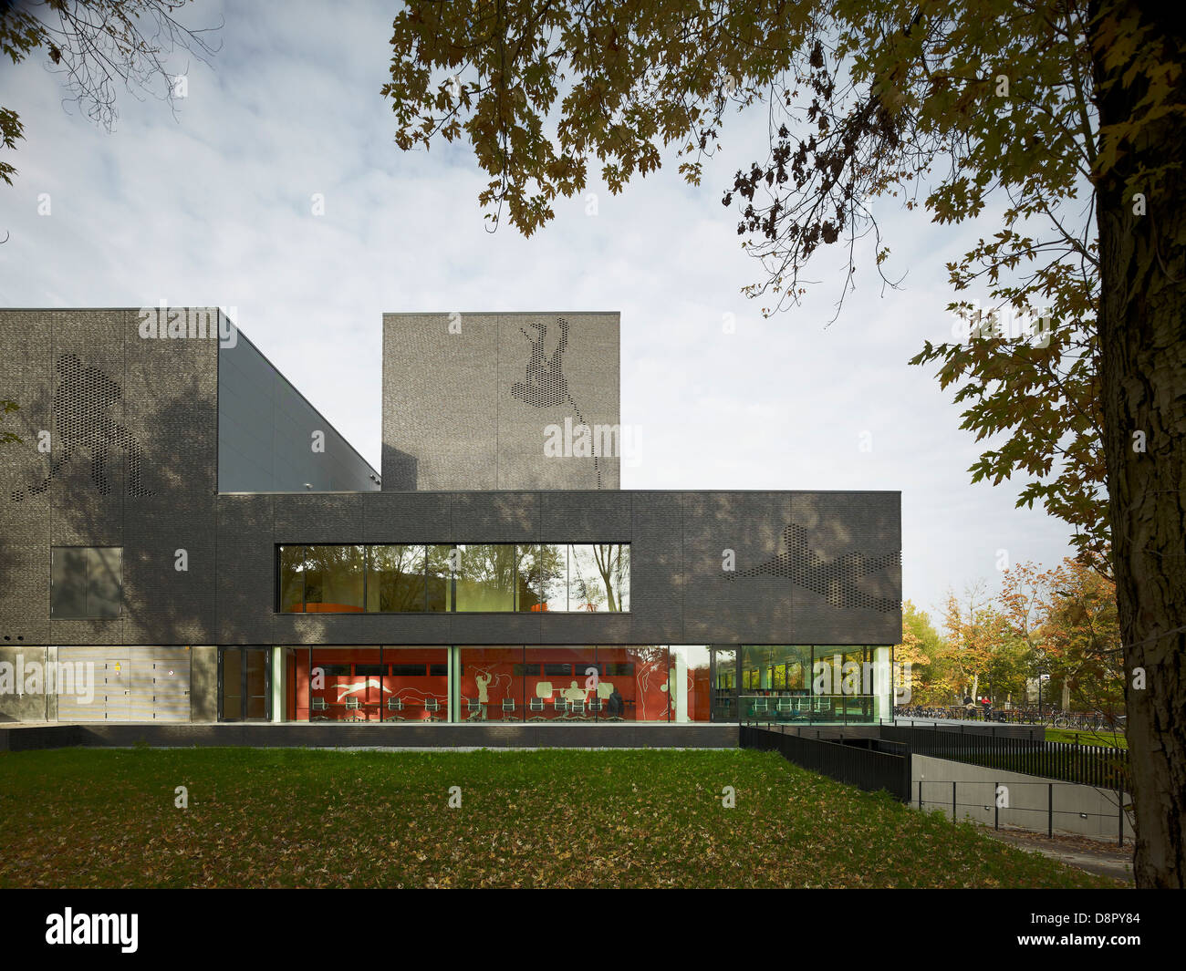Fontys Sports College, Eindhoven, Netherlands. Architect: mecanoo ...