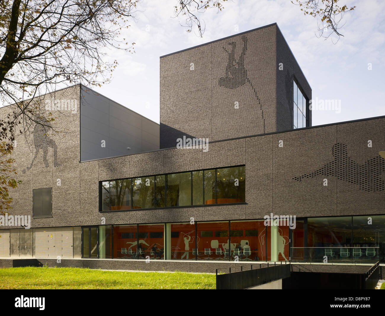 Fontys Sports College, Eindhoven, Netherlands. Architect: mecanoo ...