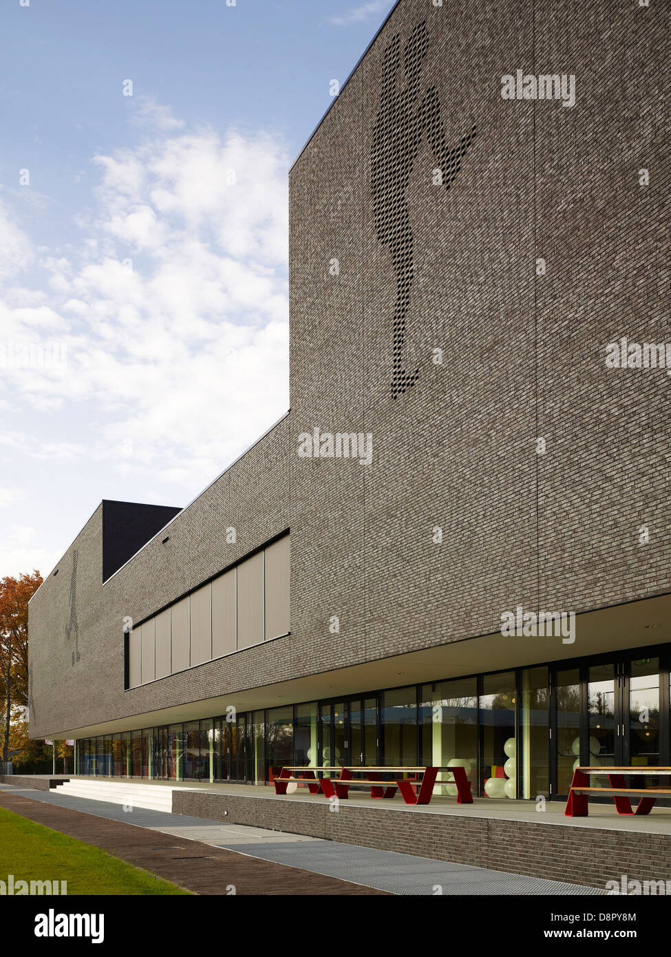 Fontys Sports College, Eindhoven, Netherlands. Architect: mecanoo ...