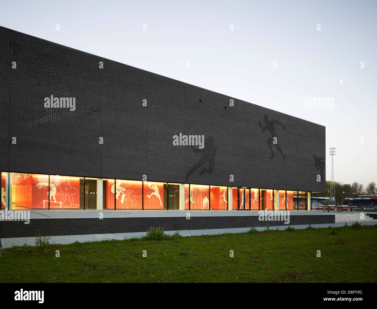 Fontys Sports College, Eindhoven, Netherlands. Architect: mecanoo ...