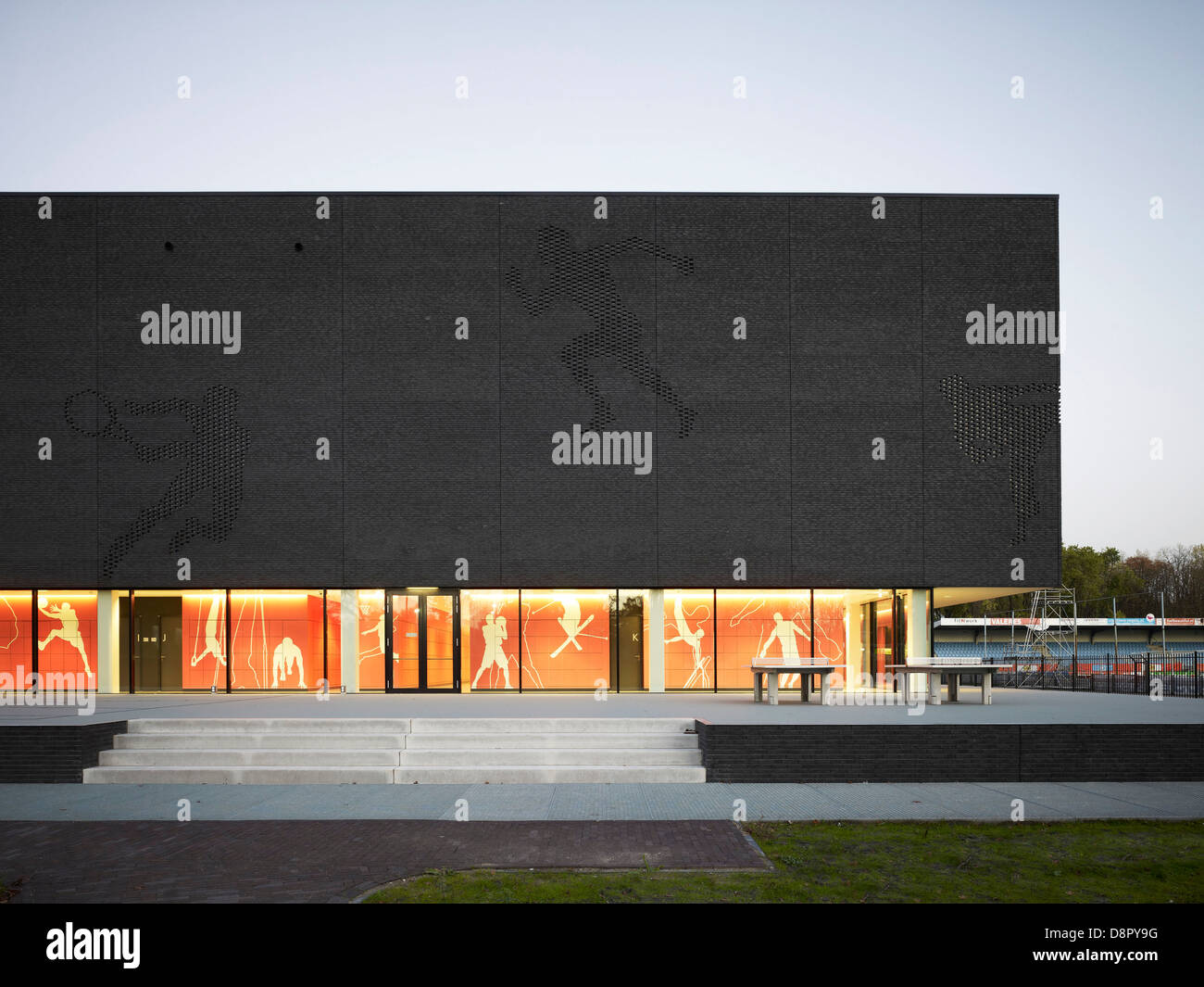 Fontys Sports College, Eindhoven, Netherlands. Architect: mecanoo ...