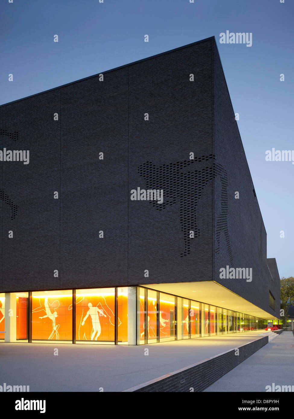Fontys Sports College, Eindhoven, Netherlands. Architect: mecanoo ...