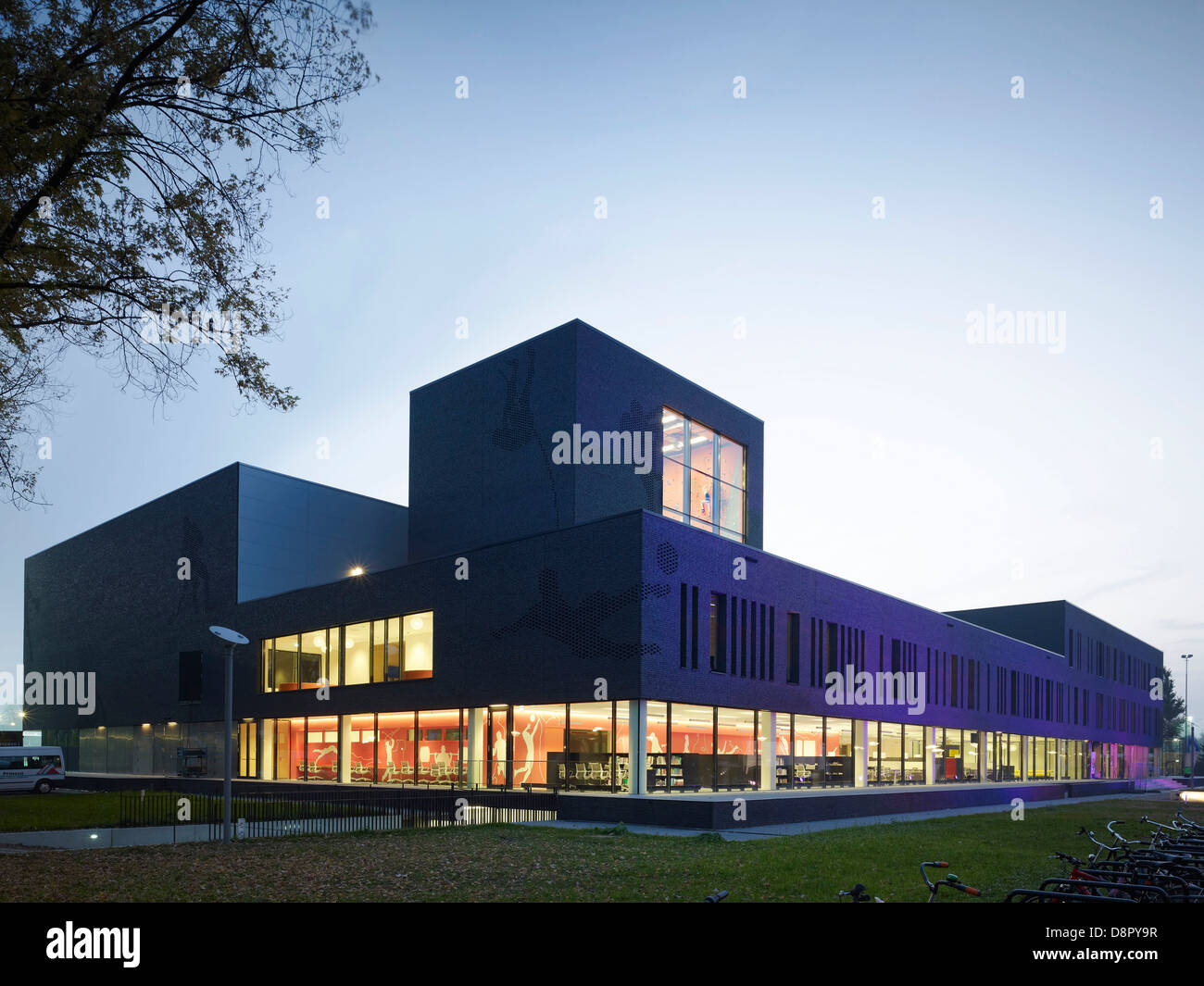 Fontys Sports College, Eindhoven, Netherlands. Architect: mecanoo ...