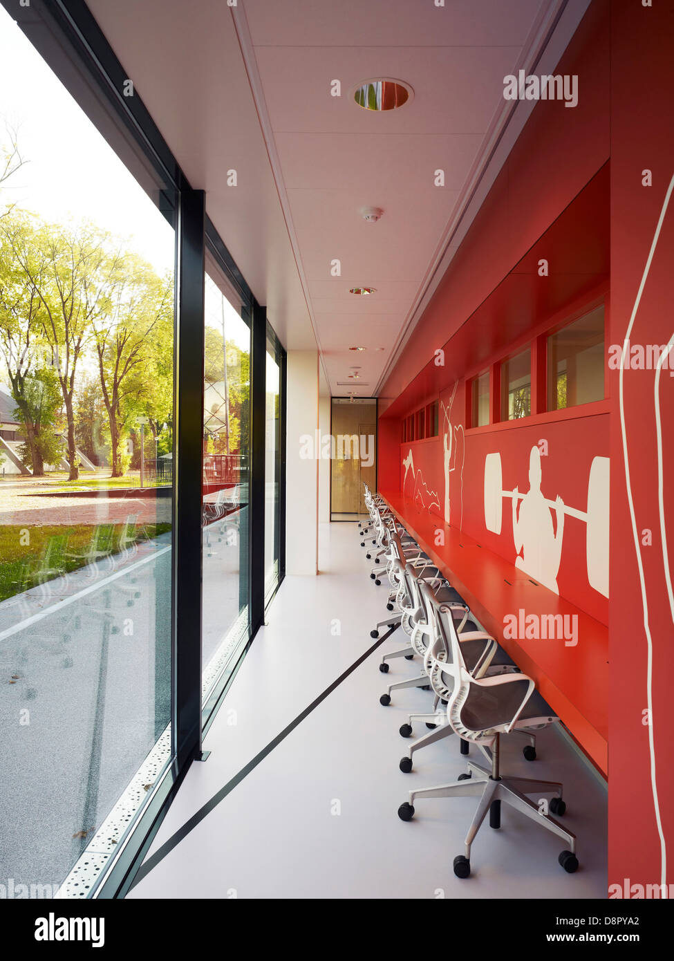 Fontys Sports College, Eindhoven, Netherlands. Architect: mecanoo ...