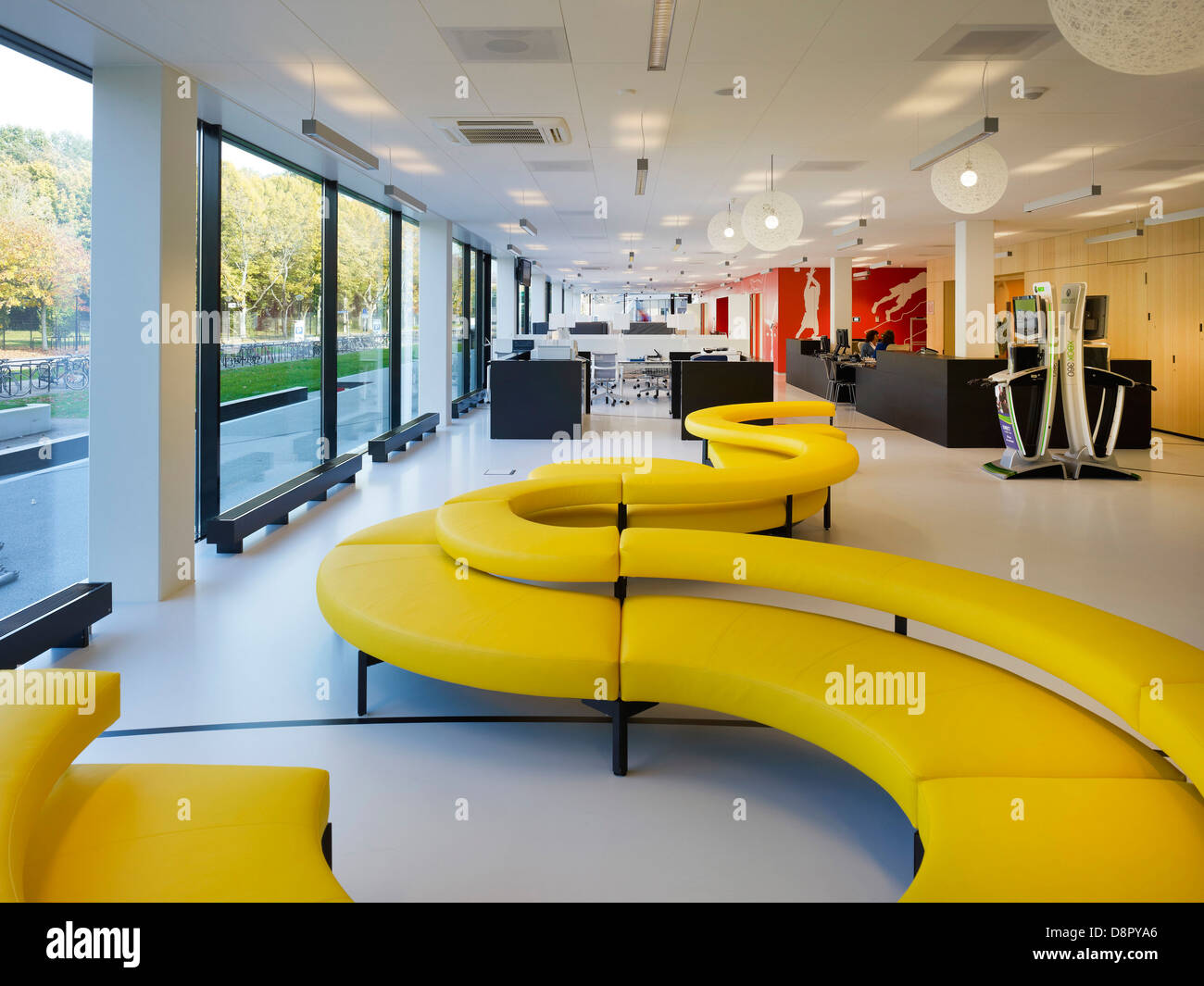 Fontys Sports College, Eindhoven, Netherlands. Architect: mecanoo ...