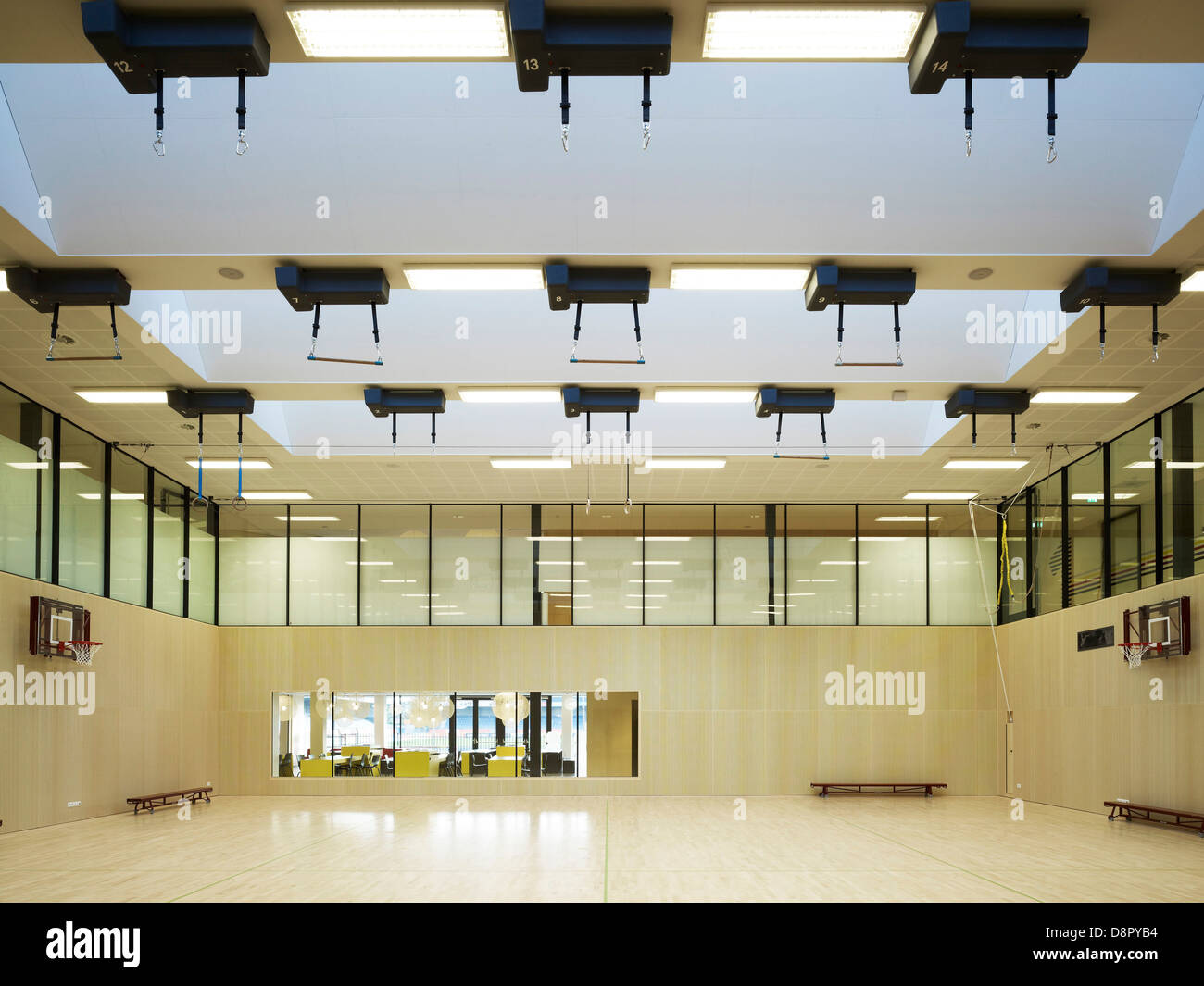 Fontys Sports College, Eindhoven, Netherlands. Architect: mecanoo ...