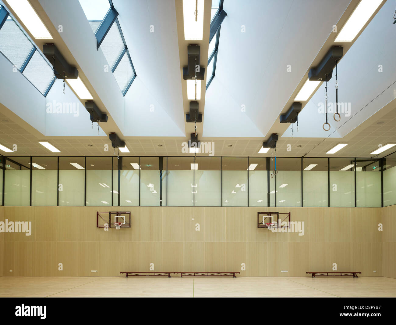 Fontys Sports College, Eindhoven, Netherlands. Architect: mecanoo ...