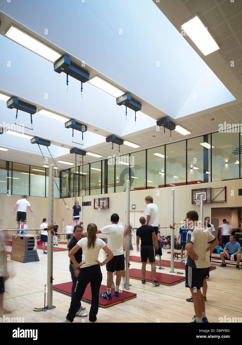 Fontys Sports College, Eindhoven, Netherlands. Architect: mecanoo ...
